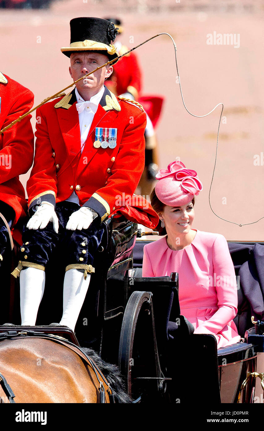 London, Britain. 17th June, 2017. Princess Kate at the Mall to ...
