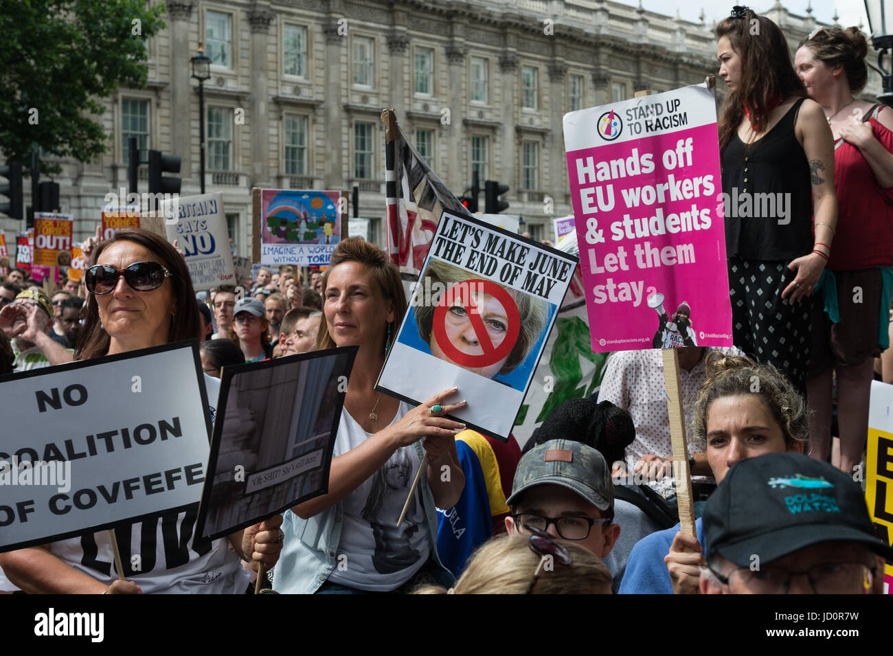 Anti tory poster hi-res stock photography and images - Alamy