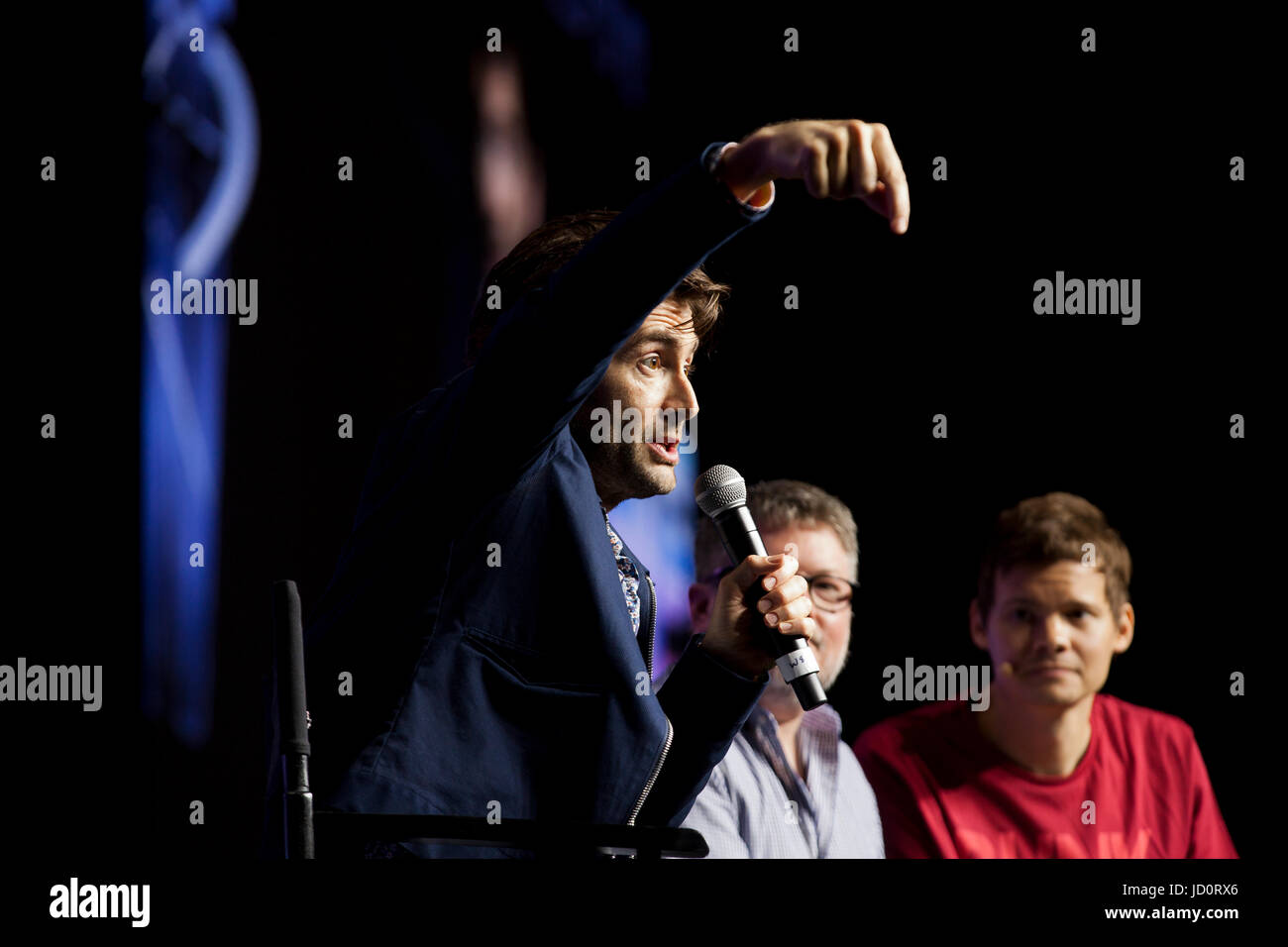 Washington DC, USA. 17th June, 2017. Scottish actor David Tennant ...
