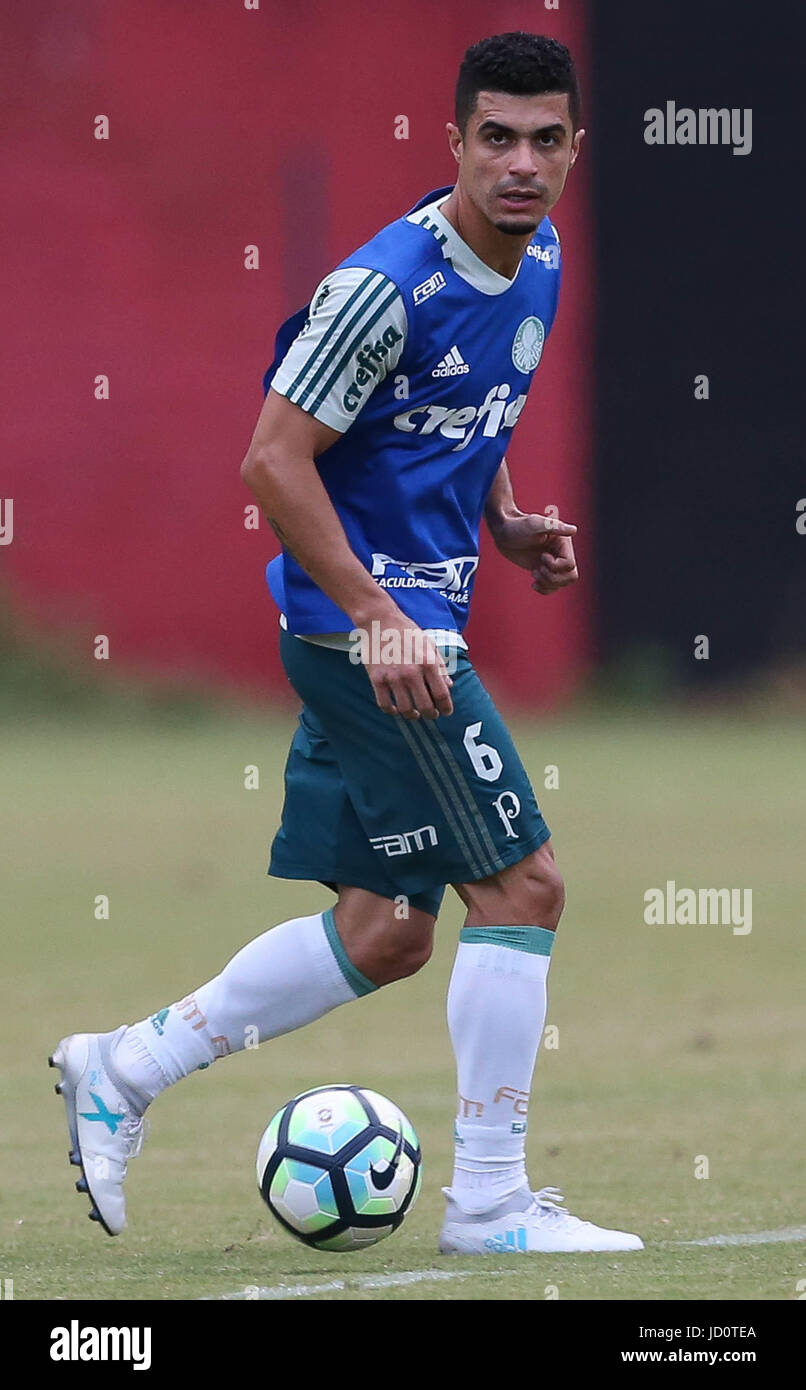 Salvador, Brazil. 17th June, 2017. The player Egídio, from SE Palmeiras ...