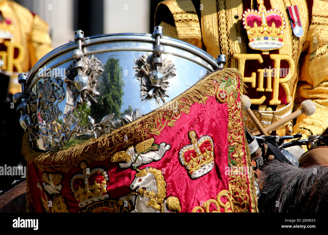 The Mounted Band of The Household Cavalry Stock Photo - Alamy