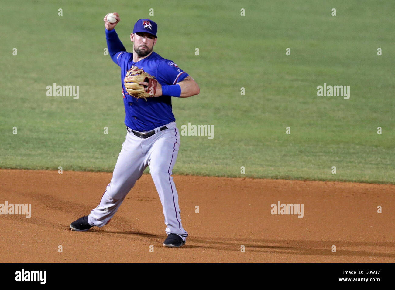 New Orleans, LA, USA. 16th June, 2017. Round Rock Express third baseman ...