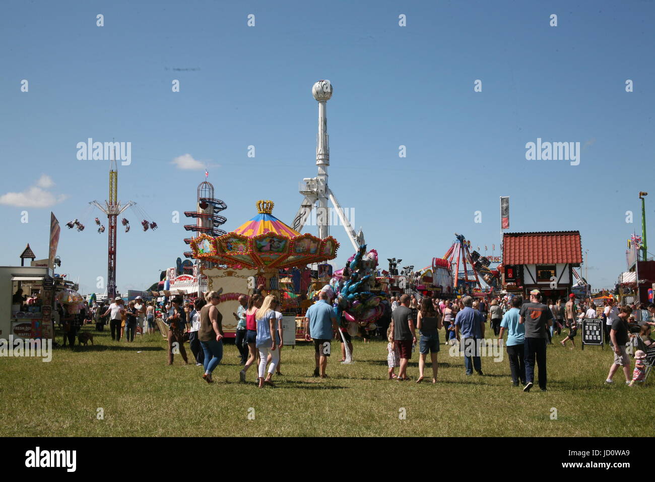 Newcastle upon Tyne, UK. 16th June, 2017. The Hoppings Europe's largest ...