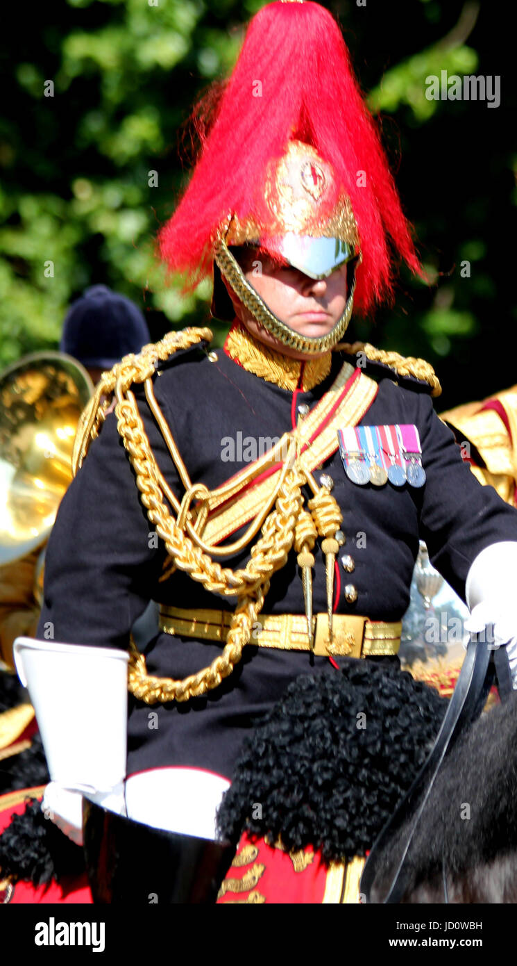 The Mounted Band of The Household Cavalry Stock Photo - Alamy
