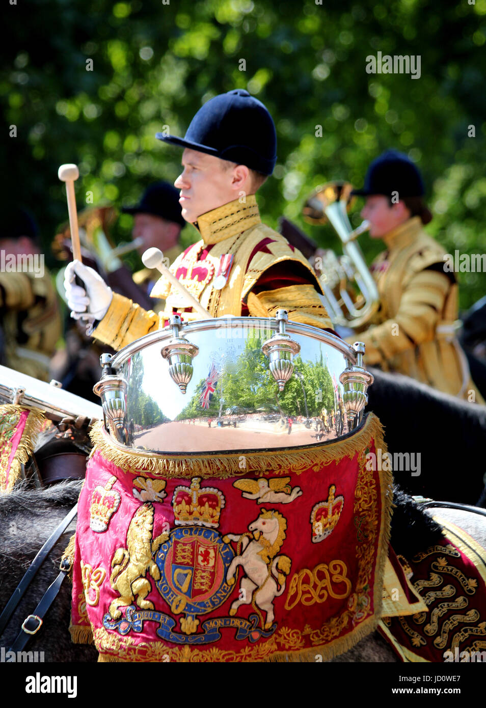 The Mounted Band of The Household Cavalry Stock Photo - Alamy