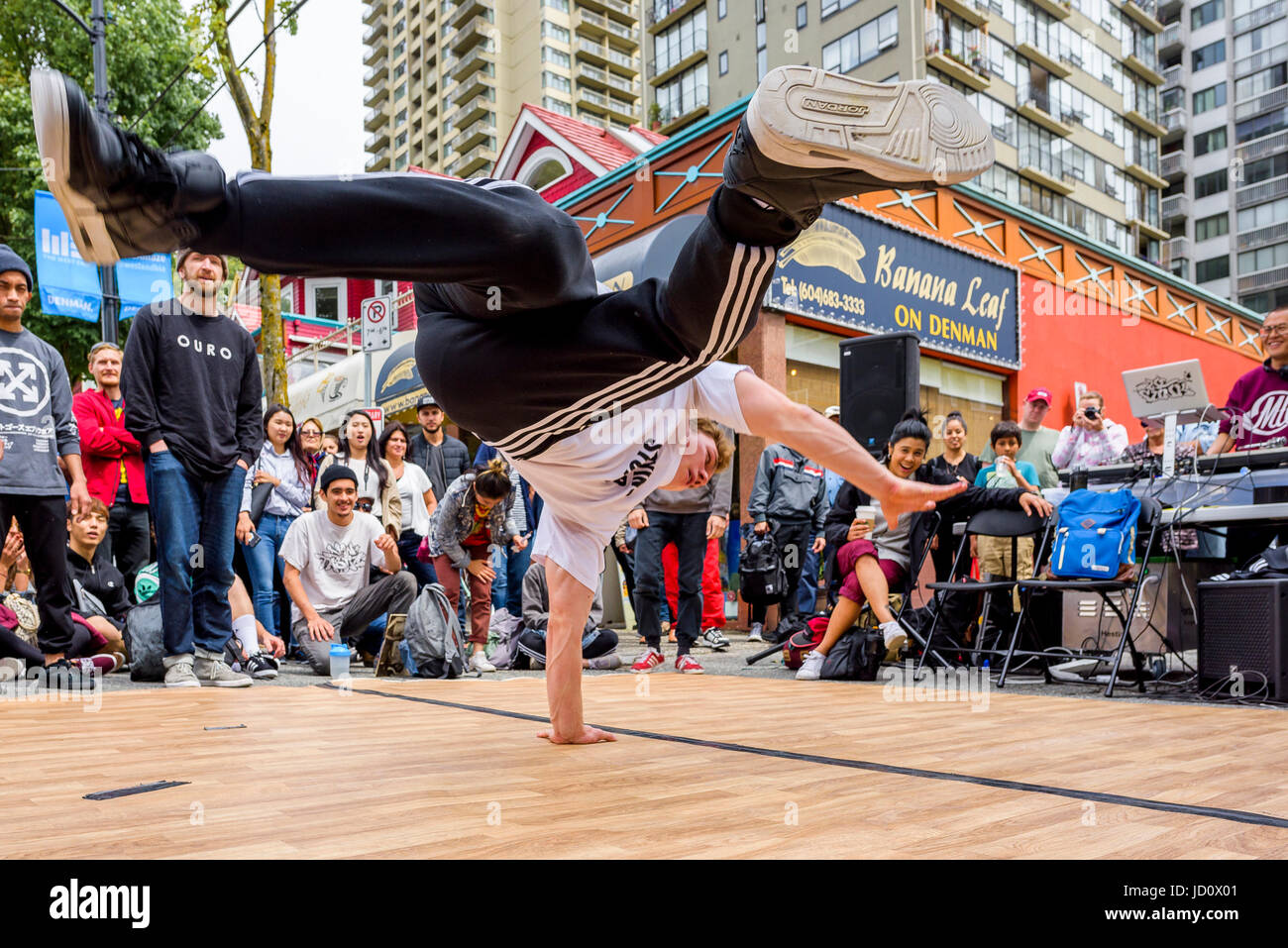 Hip Hop Break Dance Demo and Competition Stock Photo - Alamy