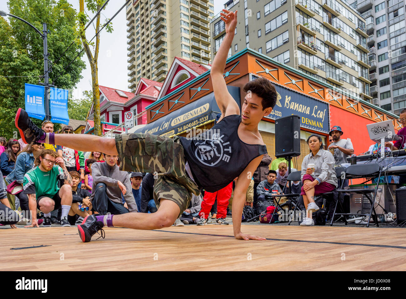 Hip Hop Break Dance Demo and Competition Stock Photo - Alamy