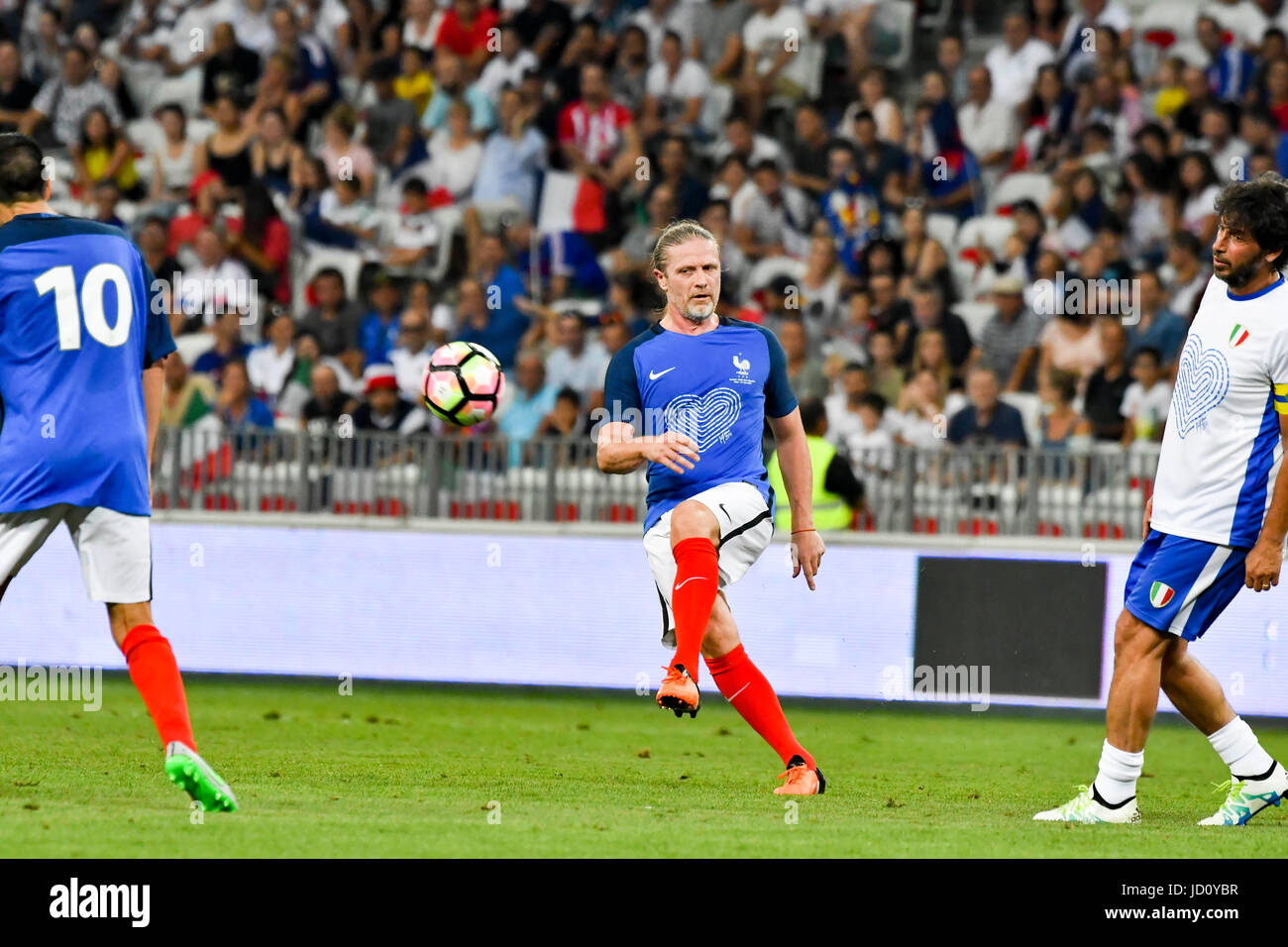 June 17th 2017; Allianz Riviera, Nice, France; Legends football ...