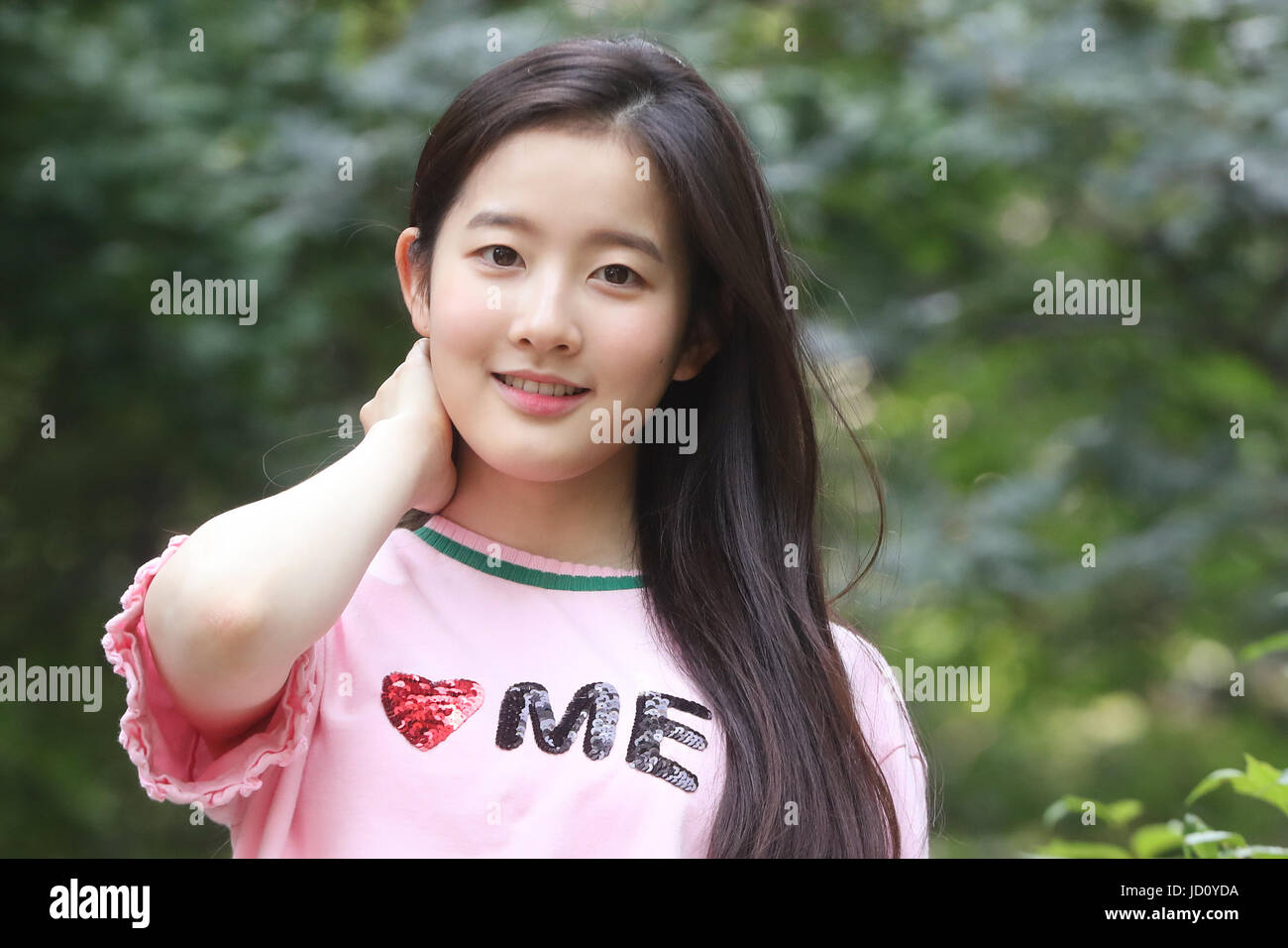 Actress Park Si-eun Actress Park Si-eun poses for a photo during an interview in Seoul on June ...