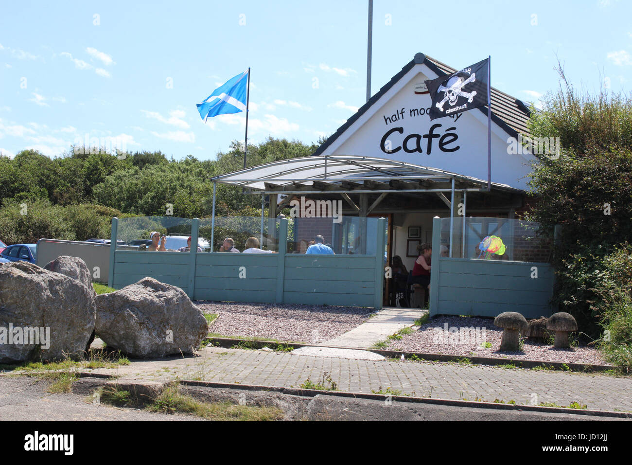 Half moon bay cafe lancashire hi-res stock photography and images - Alamy