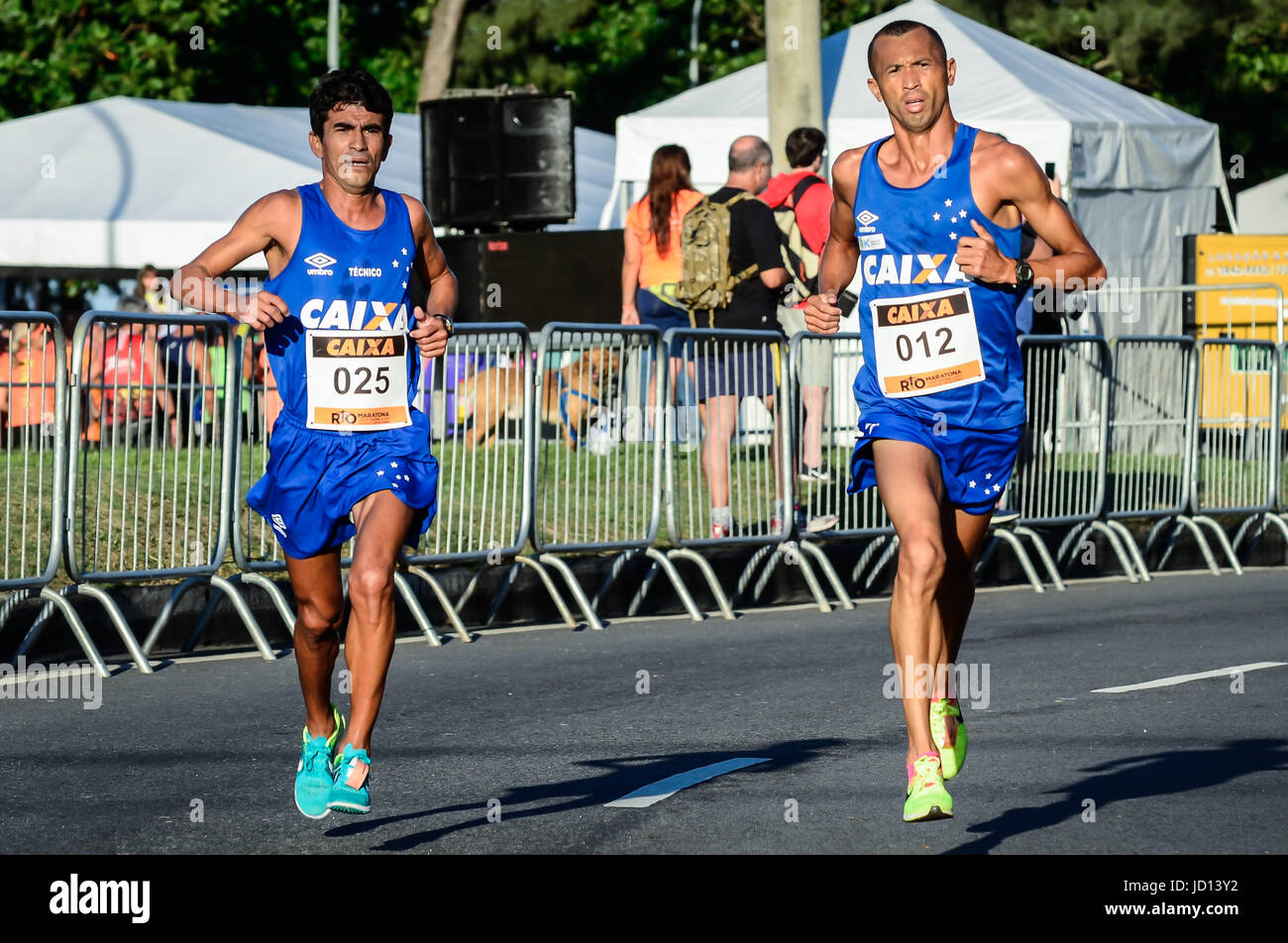 Official opening of the International Marathon of Rio de Janeiro, at ...