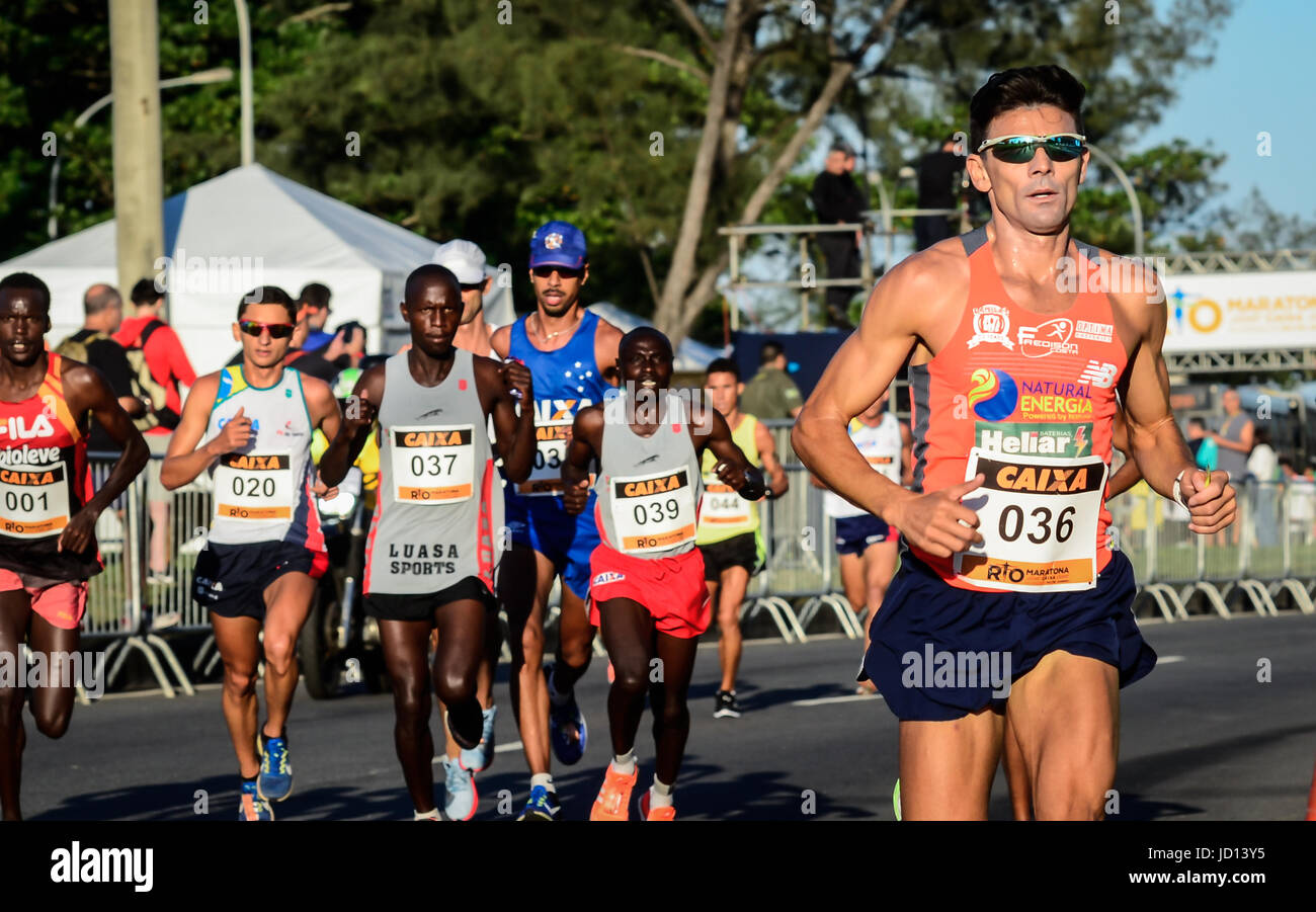 Official opening of the International Marathon of Rio de Janeiro, at ...
