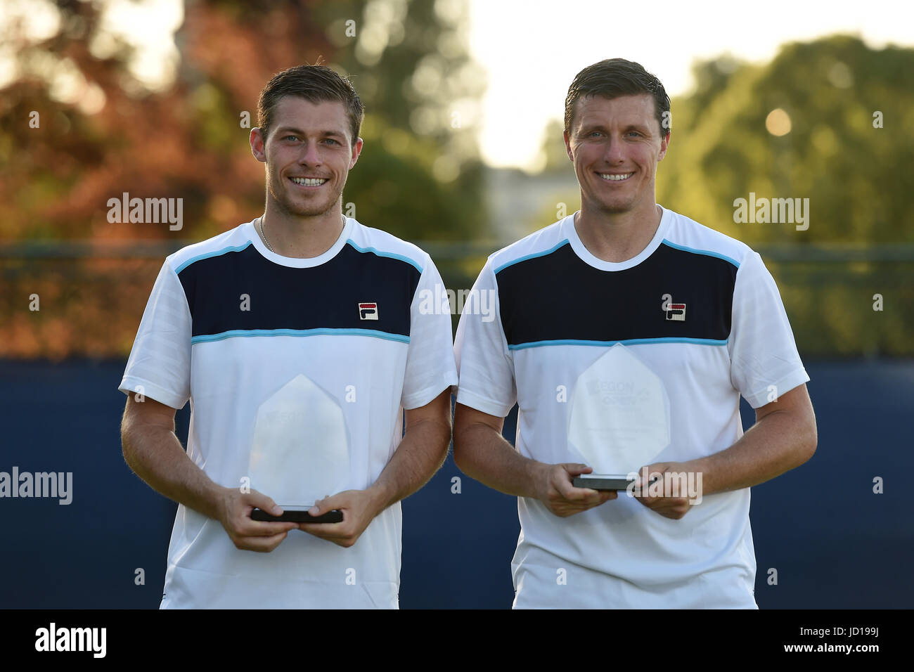Great Britain's Neal (left) and Ken Skupski celebrate winning the men's ...