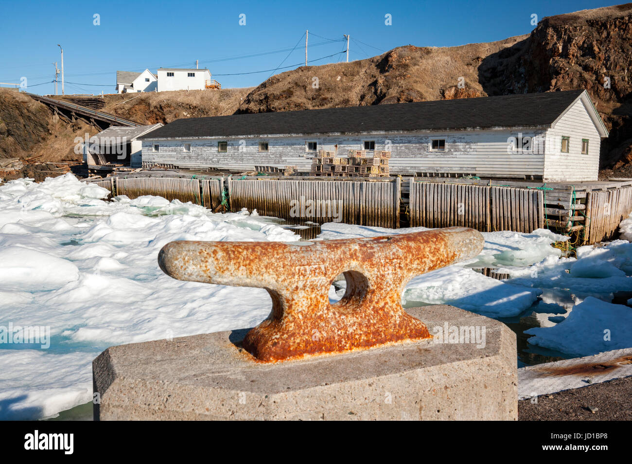 Fishing Stage and docks in Crow Head, Twillingate, Newfoundland, Canada ...