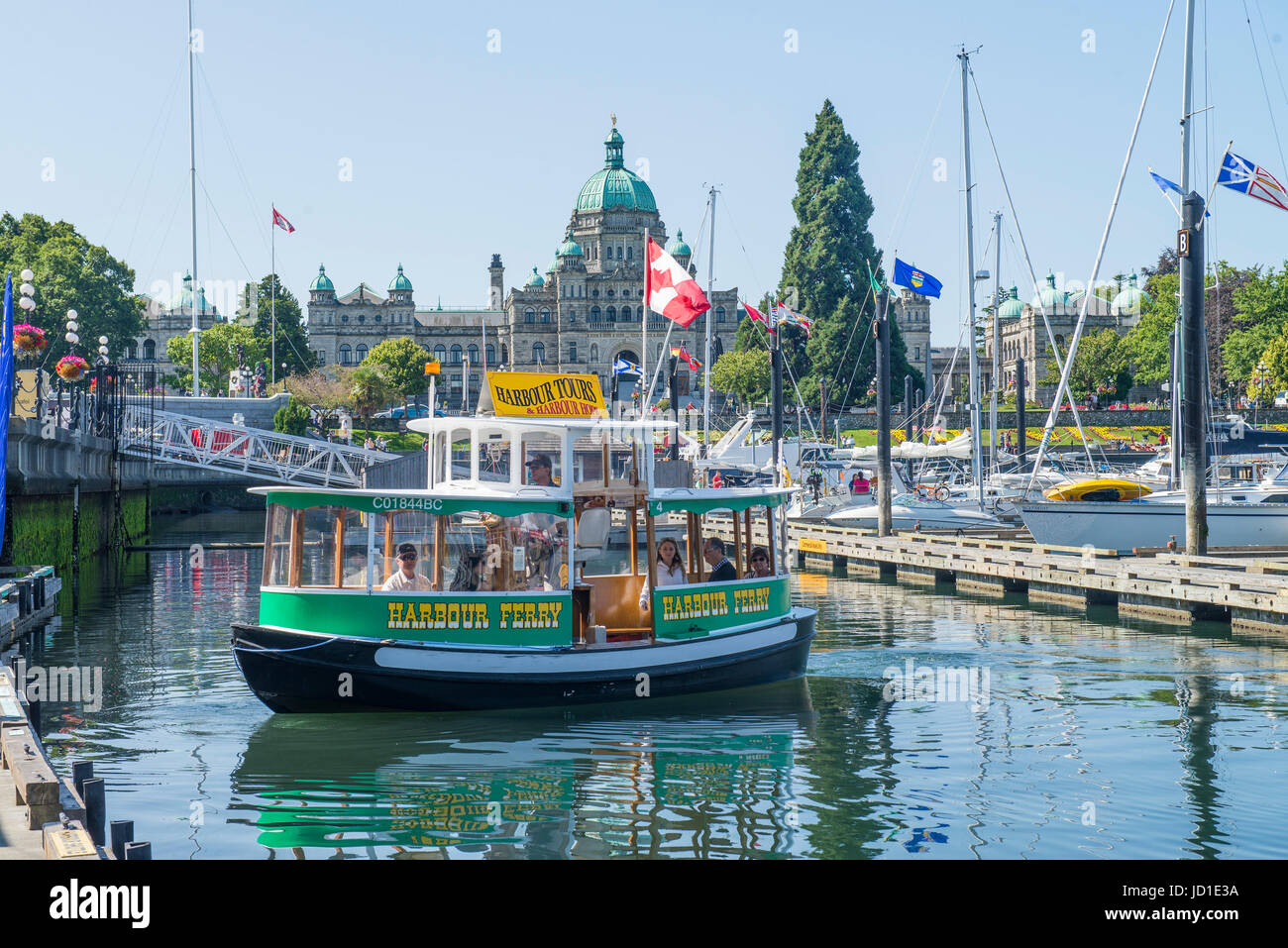 Victoria, Capital City Of British Columbia Canada Stock Photo - Alamy