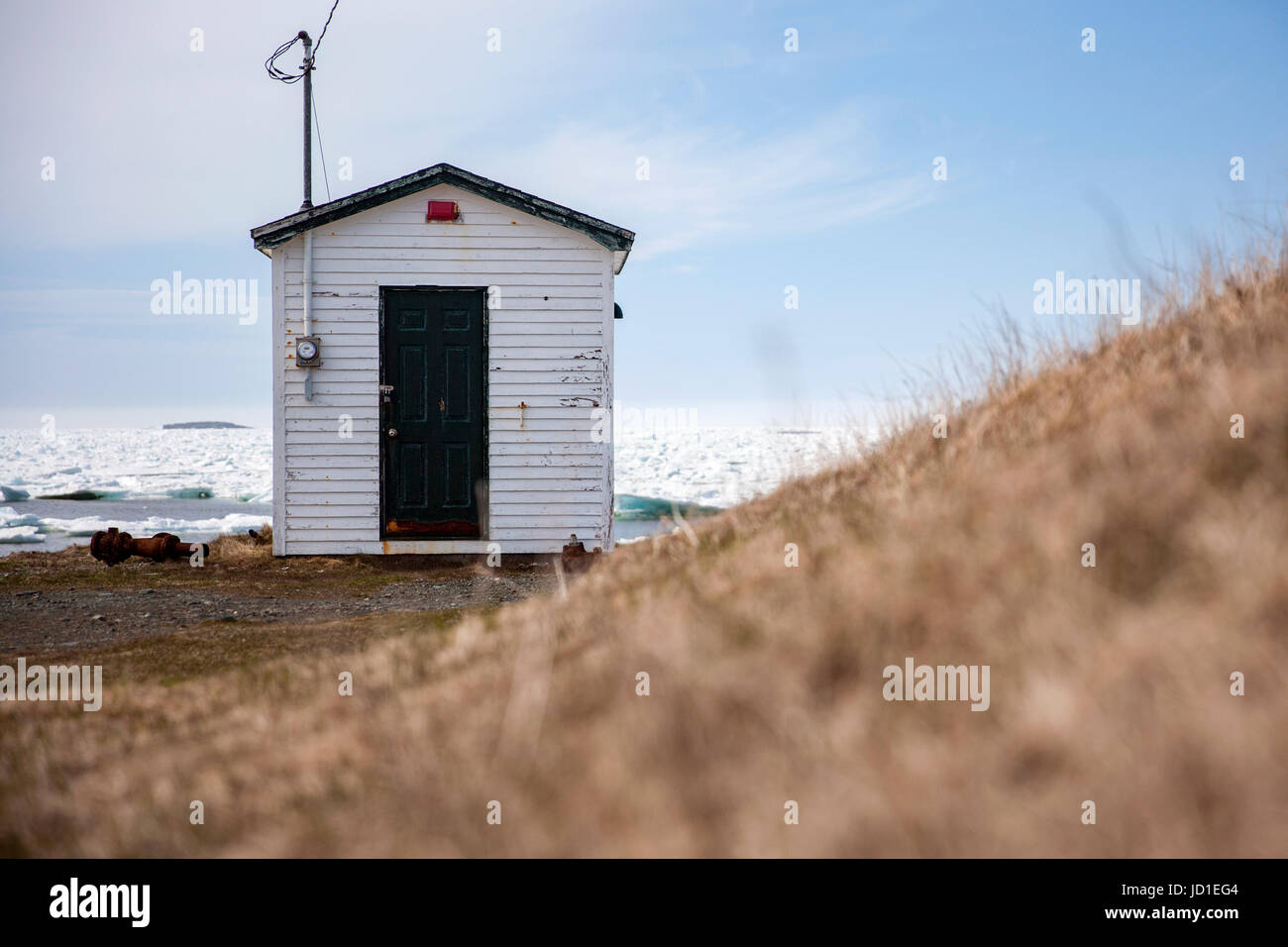 Newfoundland fishing stage hi-res stock photography and images - Alamy