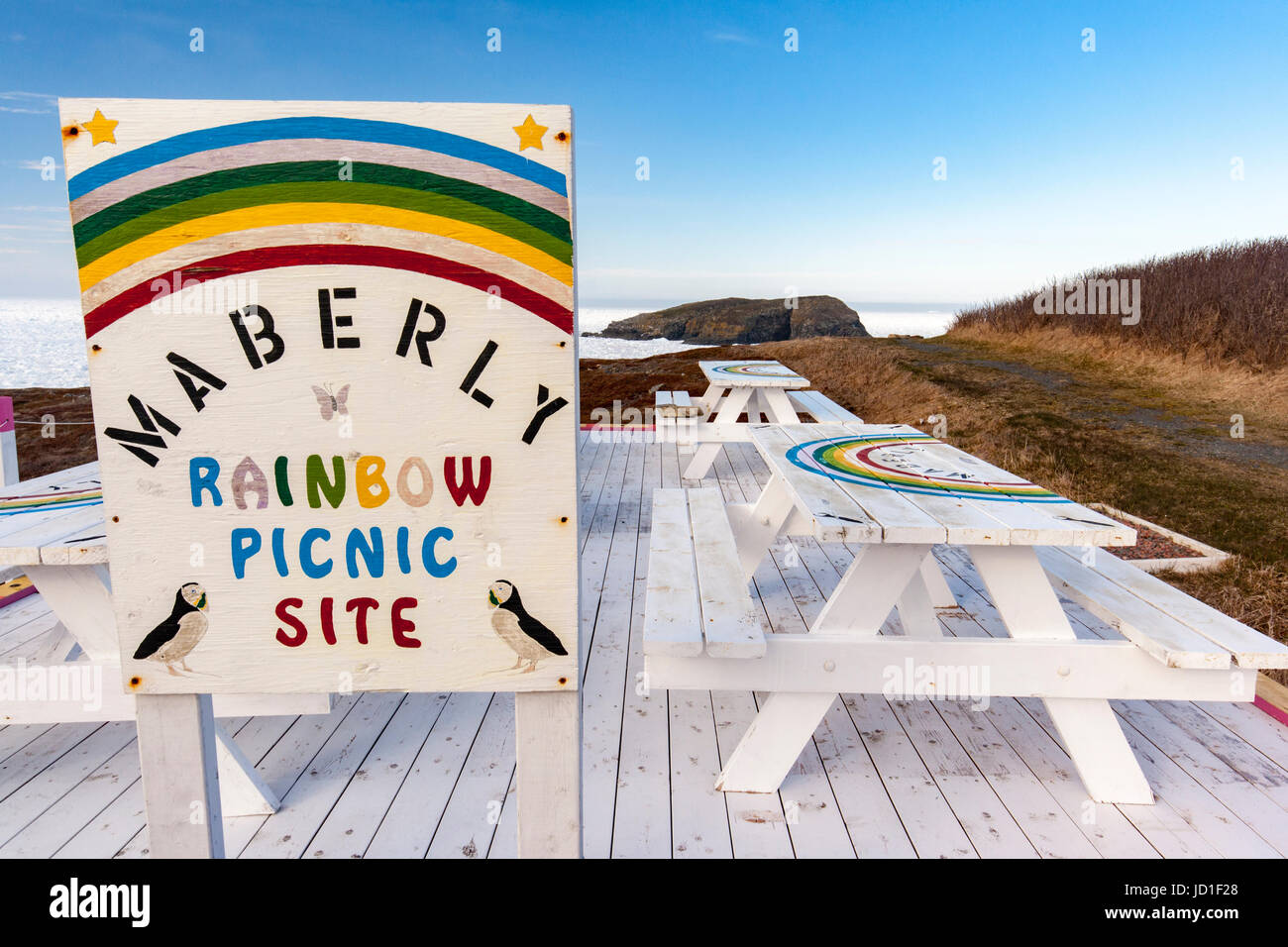 Maberly Rainbow Picnic Site - Maberly, near Elliston on Cape Bonavista ...