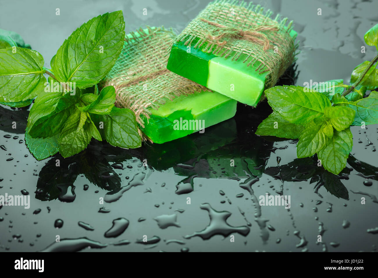 Mint soap hi-res stock photography and images - Alamy