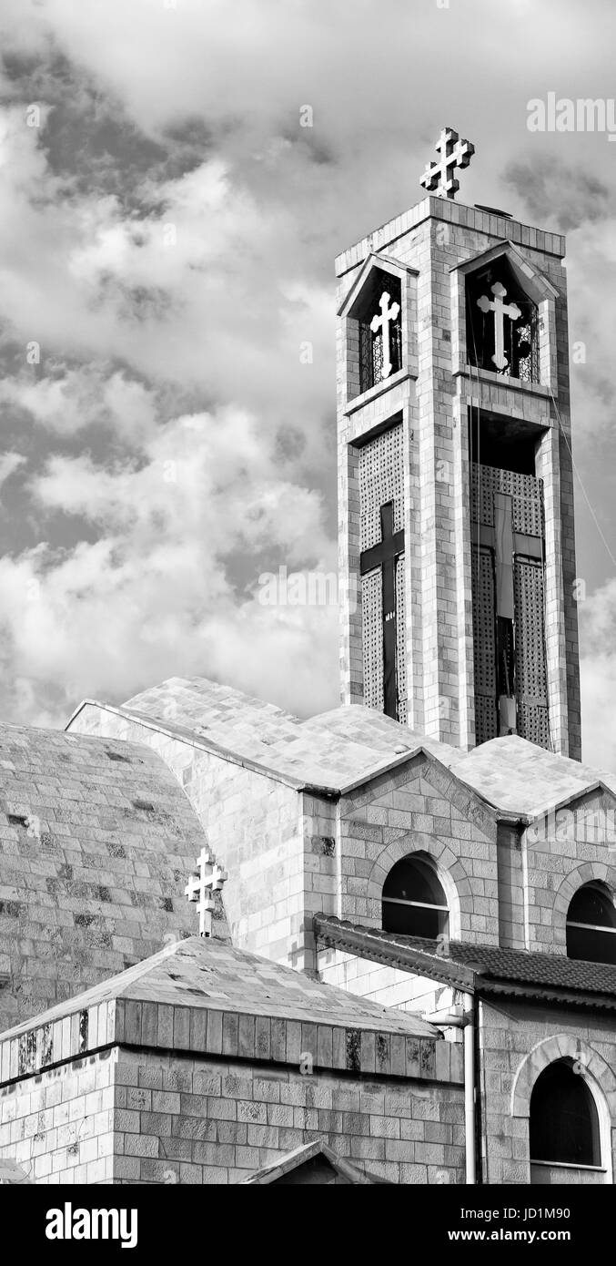 in amman jordan the chatolic church and the cross for religion Stock ...