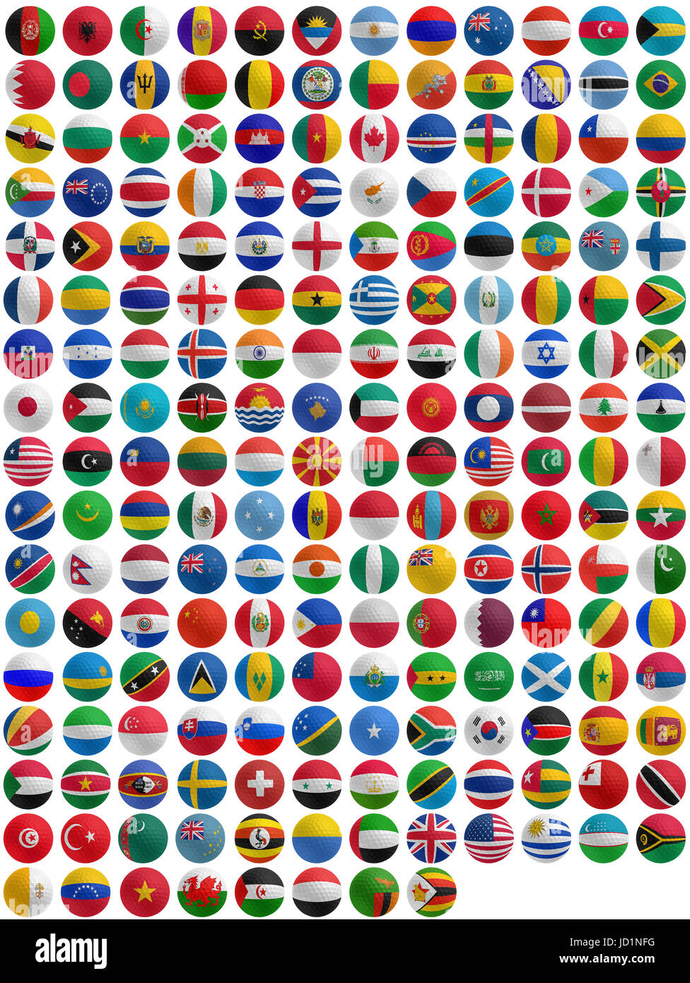 Flags and balls hi-res stock photography and images - Alamy
