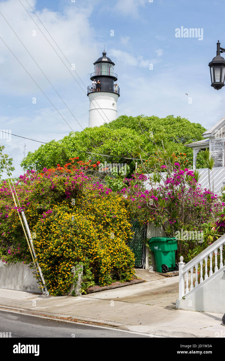 Key West Lighthouse Stock Photo - Alamy