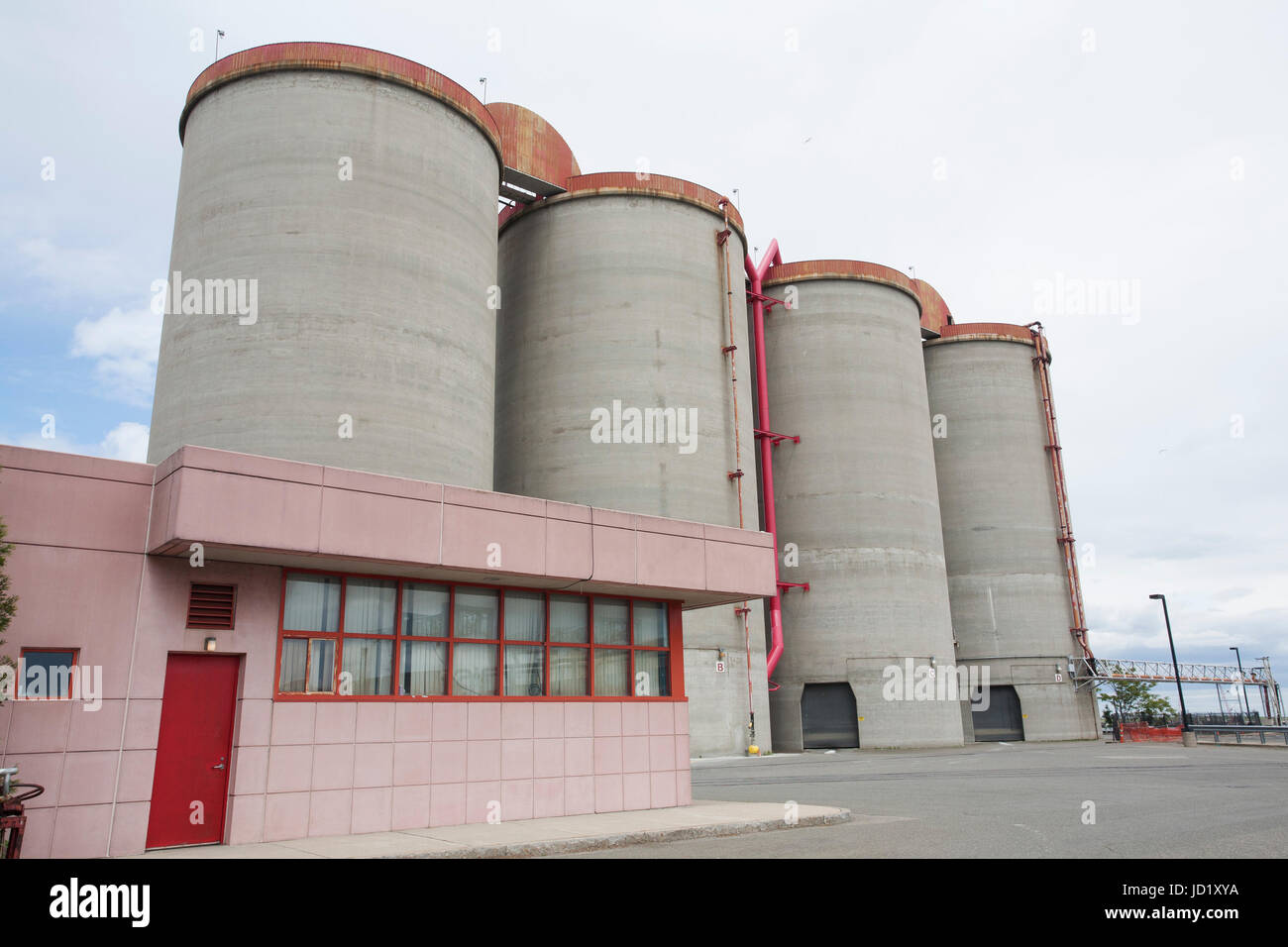 Coastal Cement Corporation has a shipping terminal in Boston Harbor ...