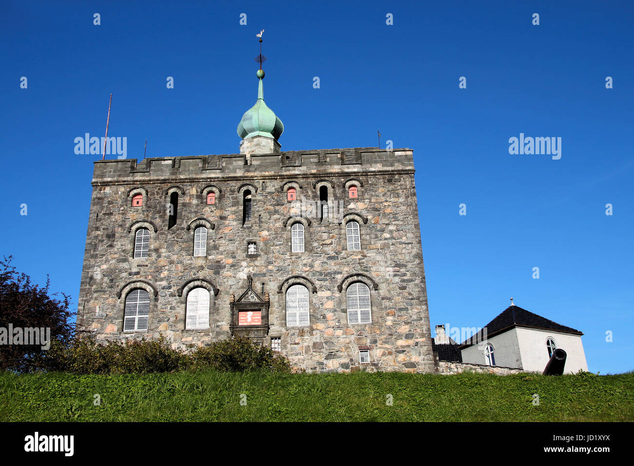 tower, historical, norway, salvage, chateau, castle, blue, tower ...