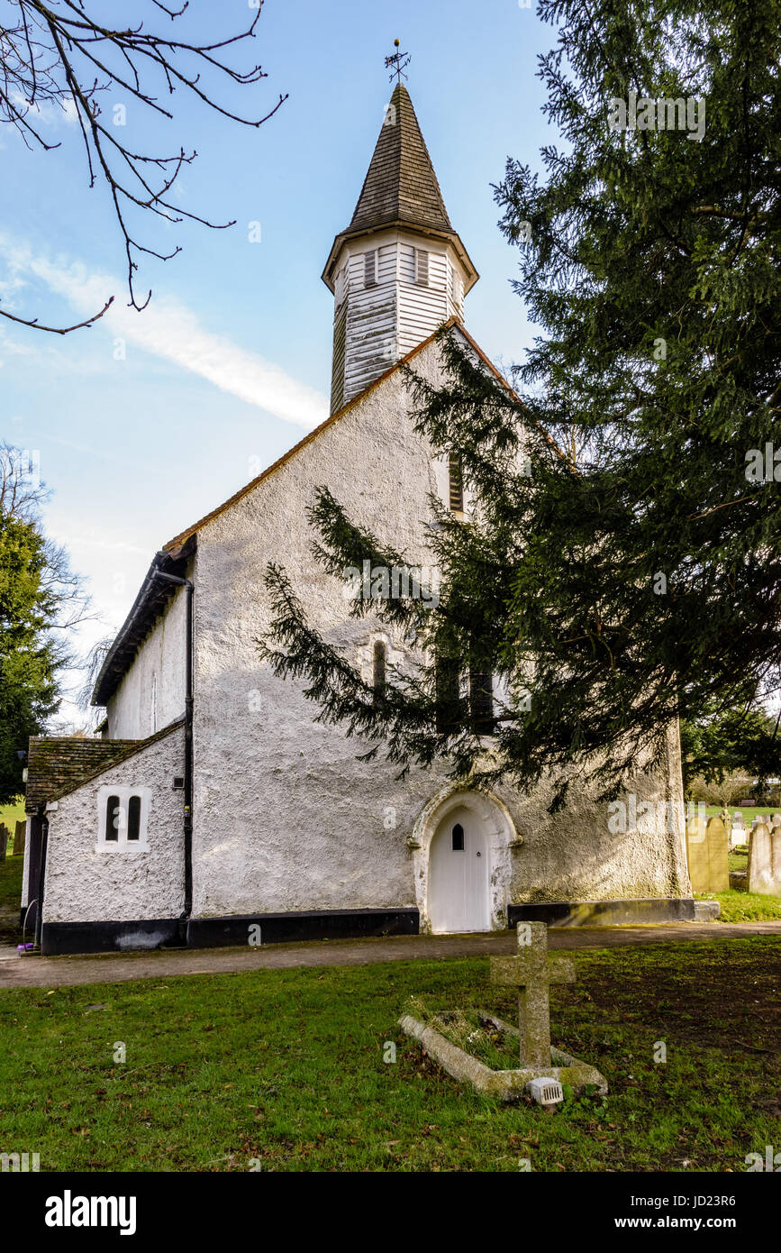 St Marys Church, Fawkham Valley Road, Fawkham, Kent, England Stock ...