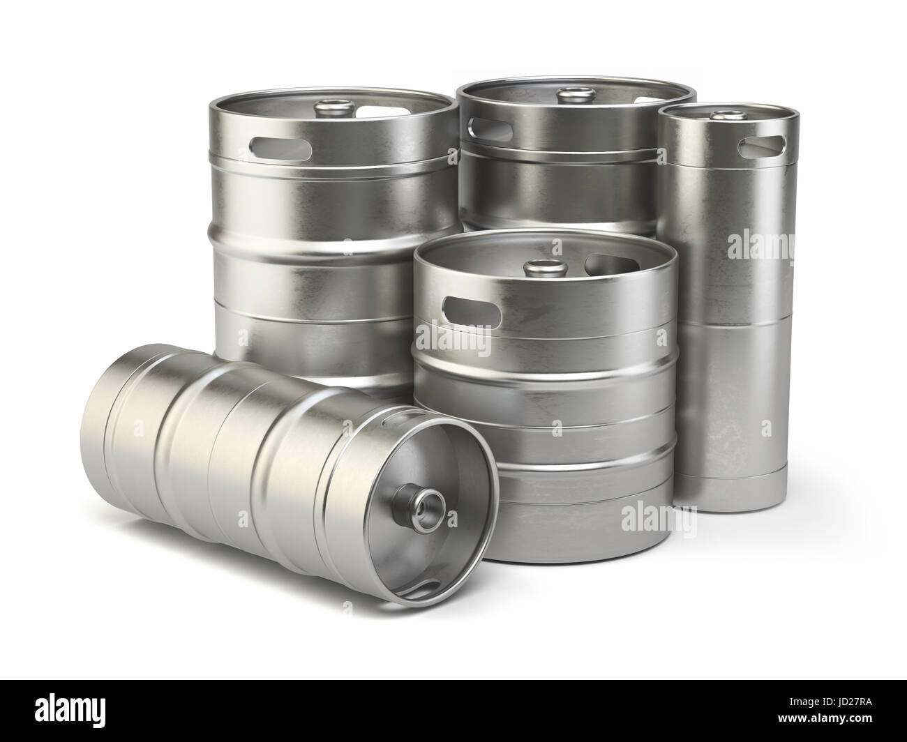 White steel barrel hi-res stock photography and images - Alamy
