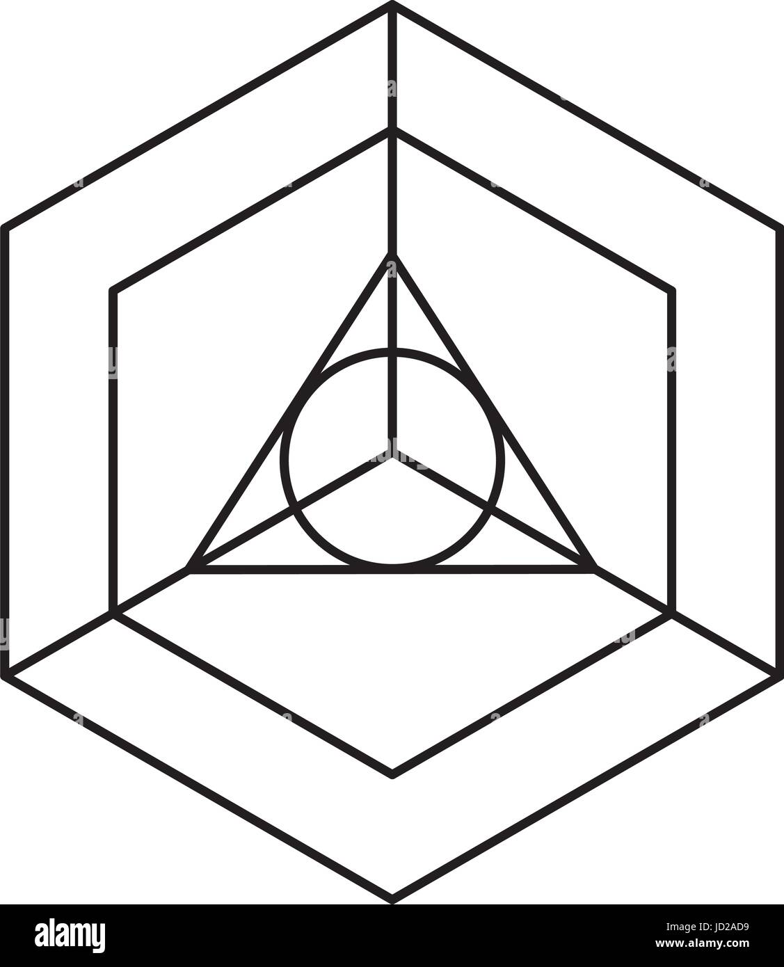 Symmetrical figures Stock Vector Images - Alamy