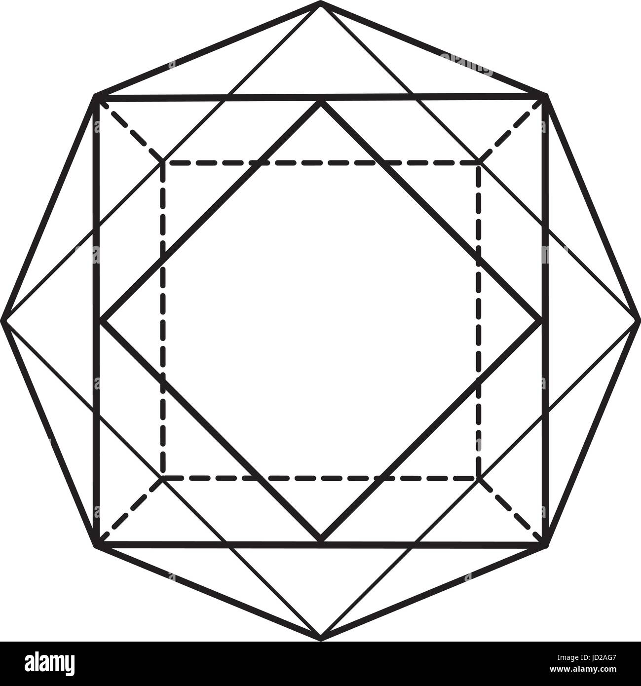 geometric figure icon Stock Vector Image & Art - Alamy