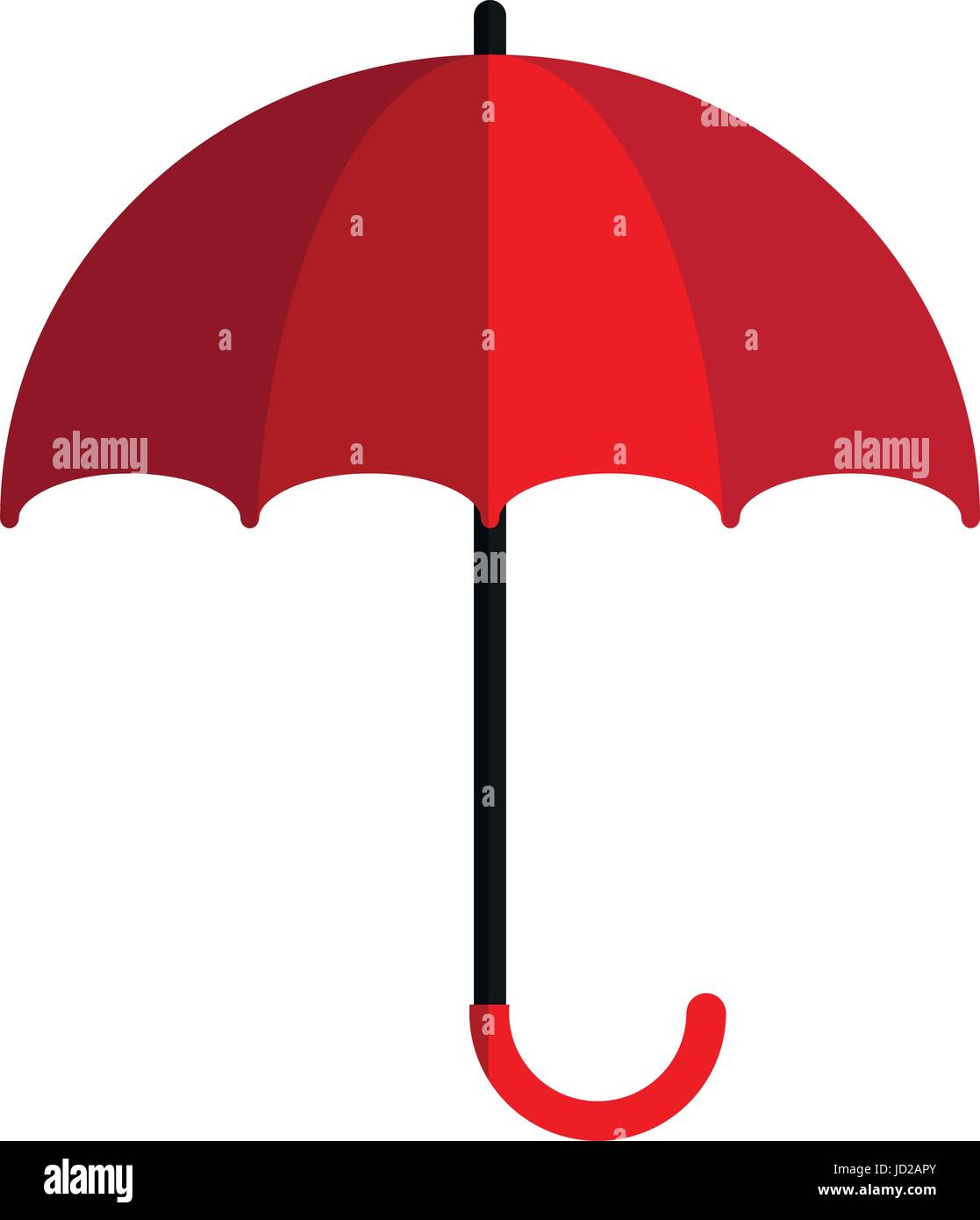 open umbrella icon image Stock Vector Image & Art - Alamy