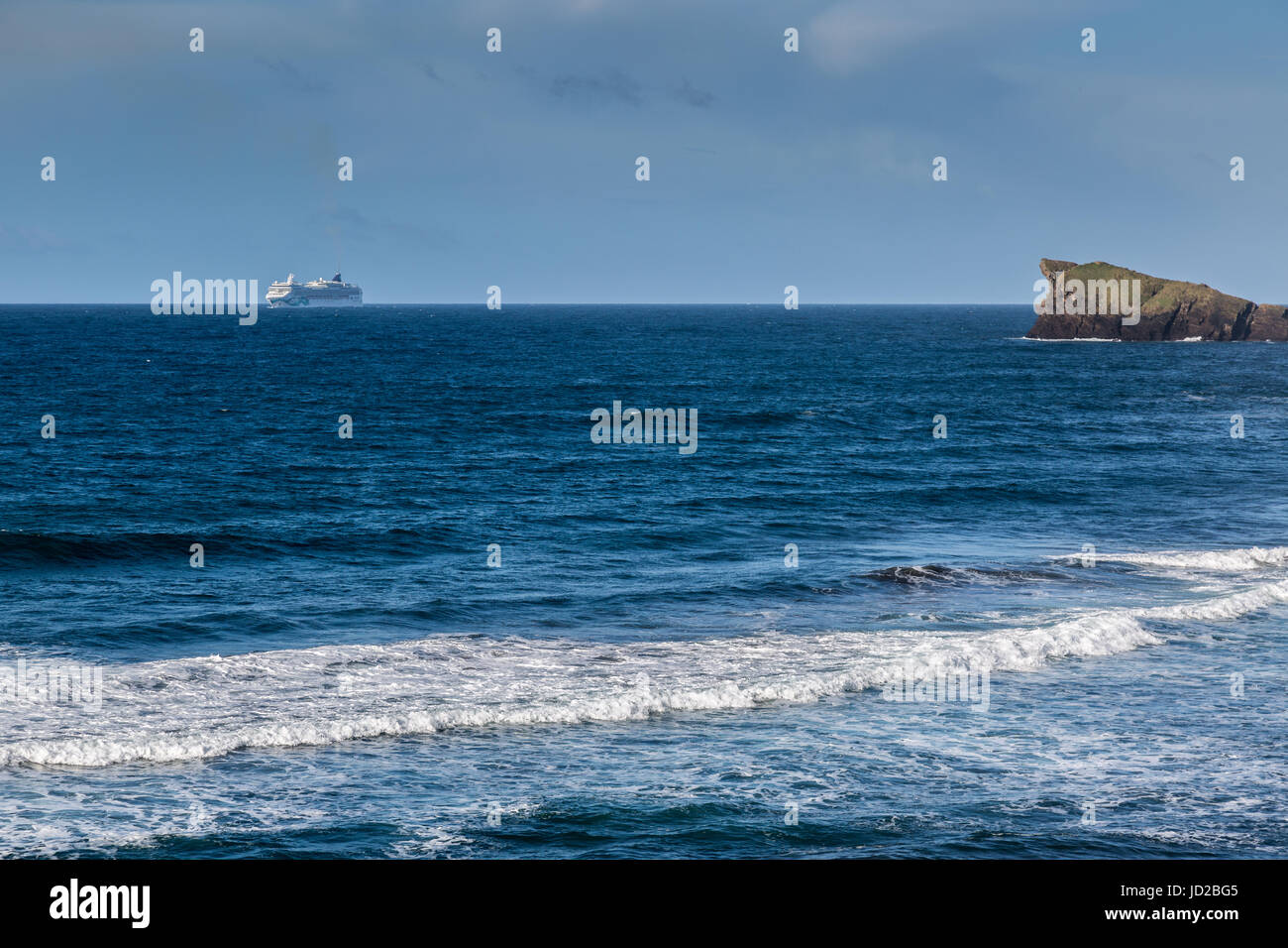 The Sao Rogue town is located near Ponta Delgada, the capital of the ...