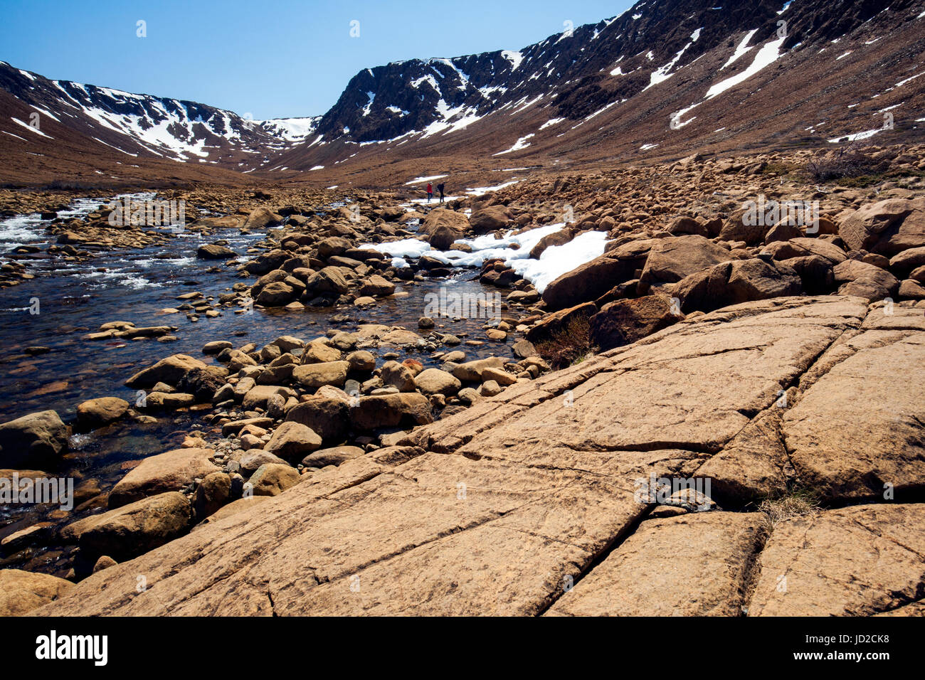 Tablelands, Gros Morne National Park, near Woody Point, Newfoundland ...