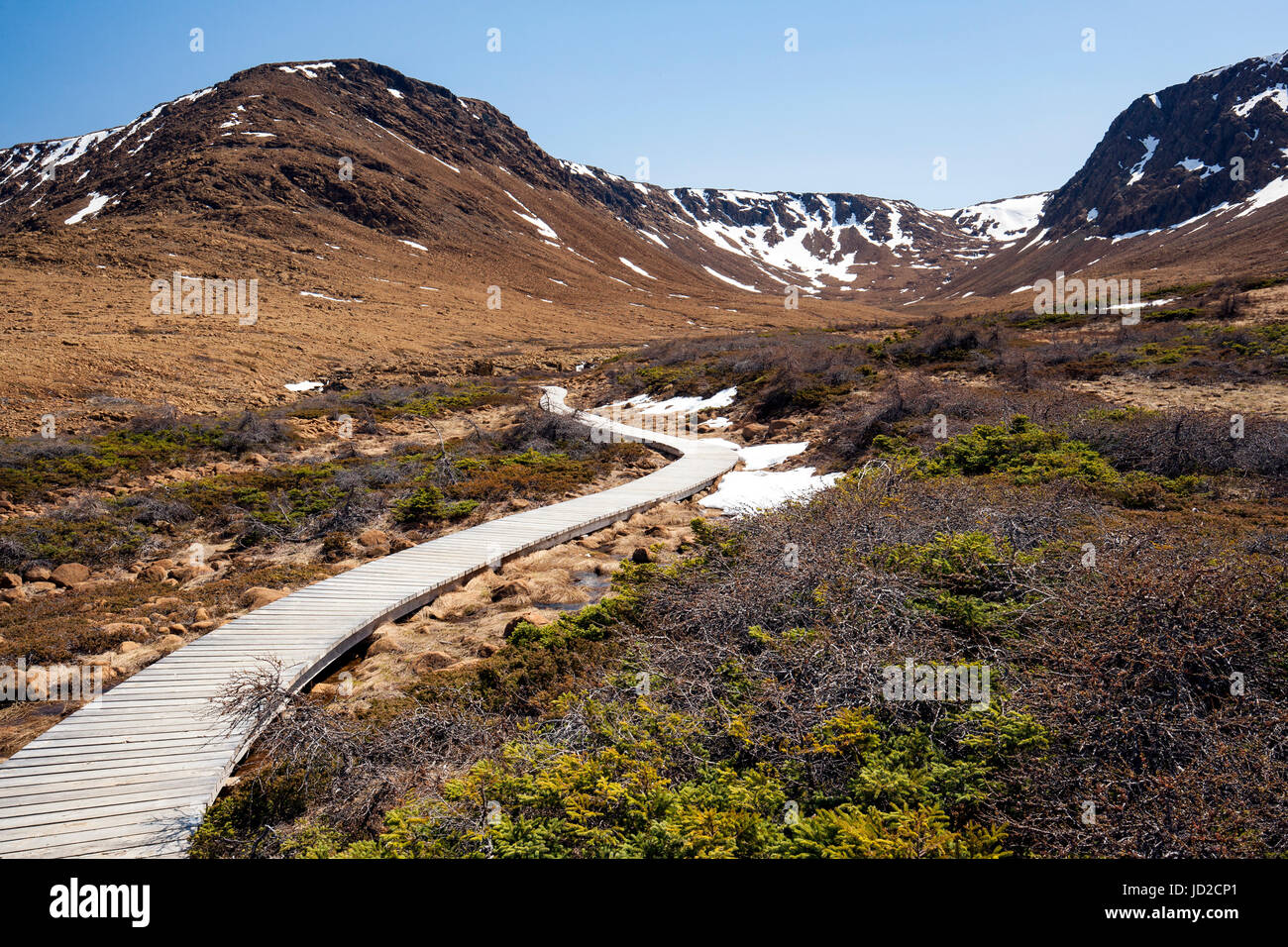 Tablelands Trail, Gros Morne National Park, near Woody Point ...