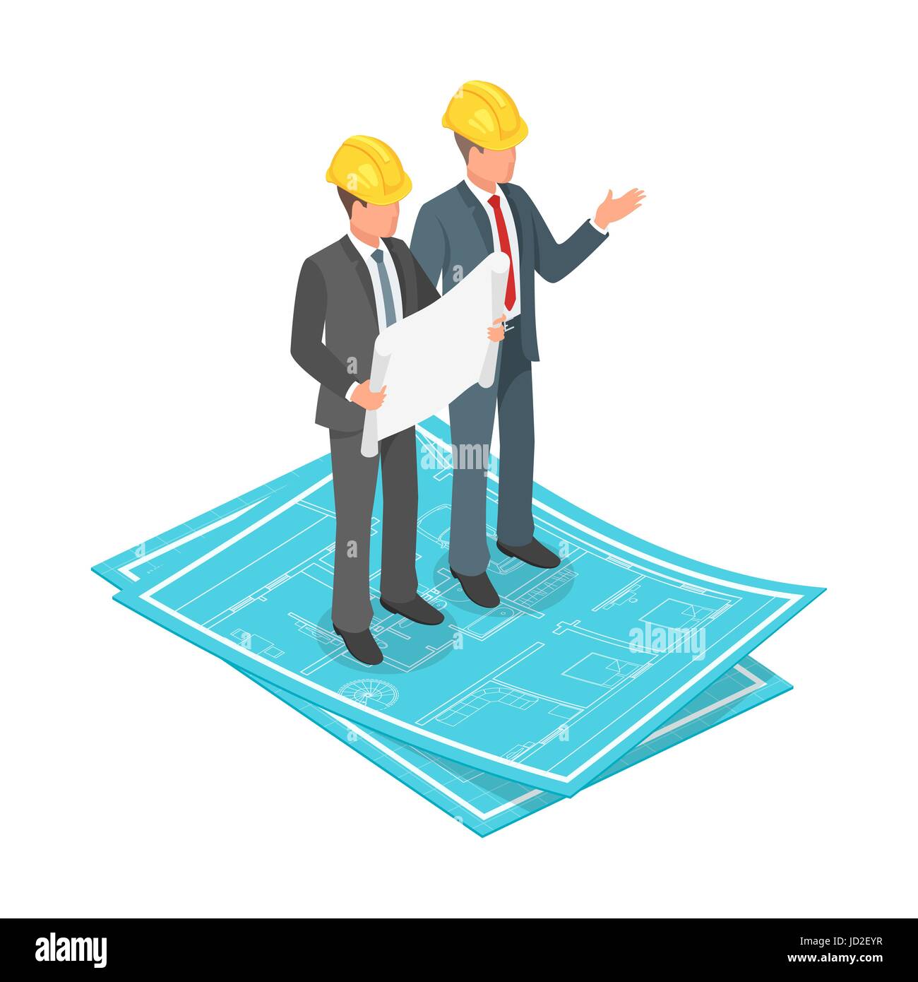 Work style concept 3d isometric hi-res stock photography and images - Alamy