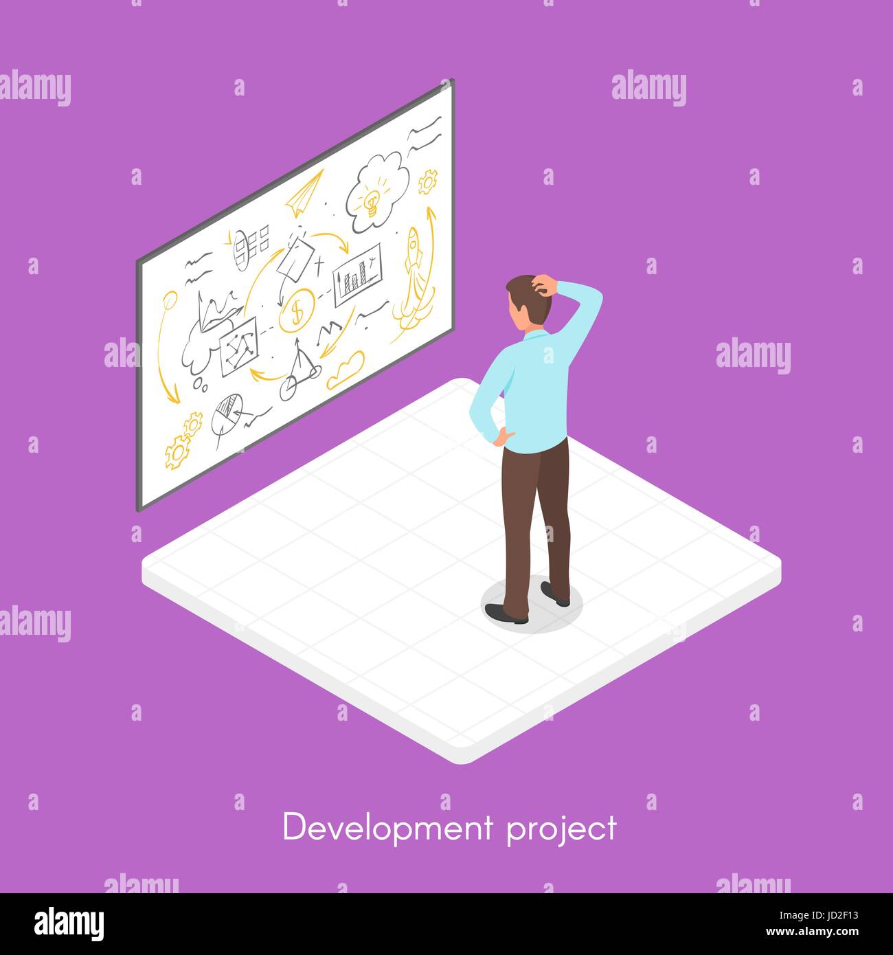 Online developer vector vectors hi-res stock photography and images - Alamy