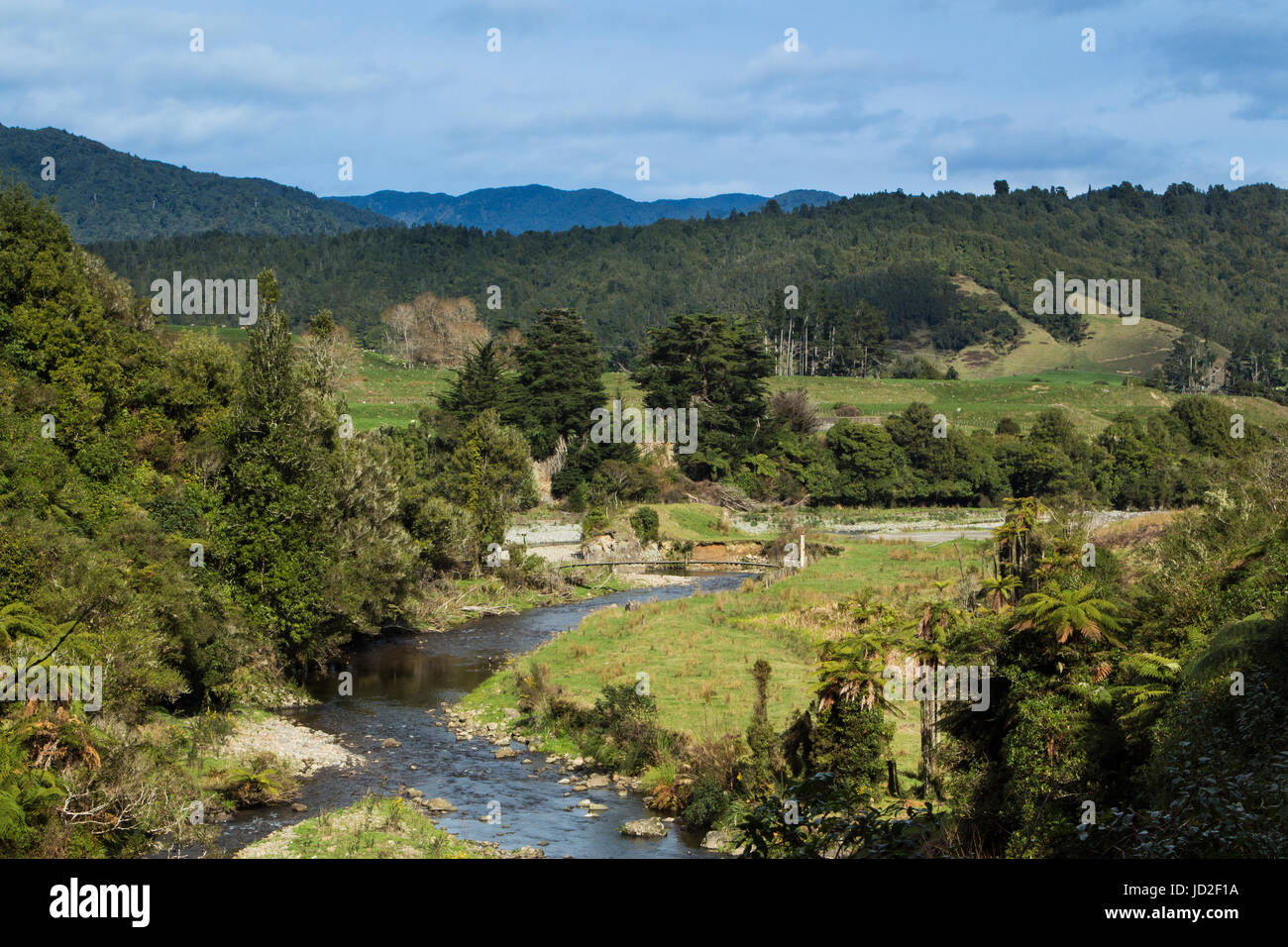 River flowing through native bush hi-res stock photography and images ...