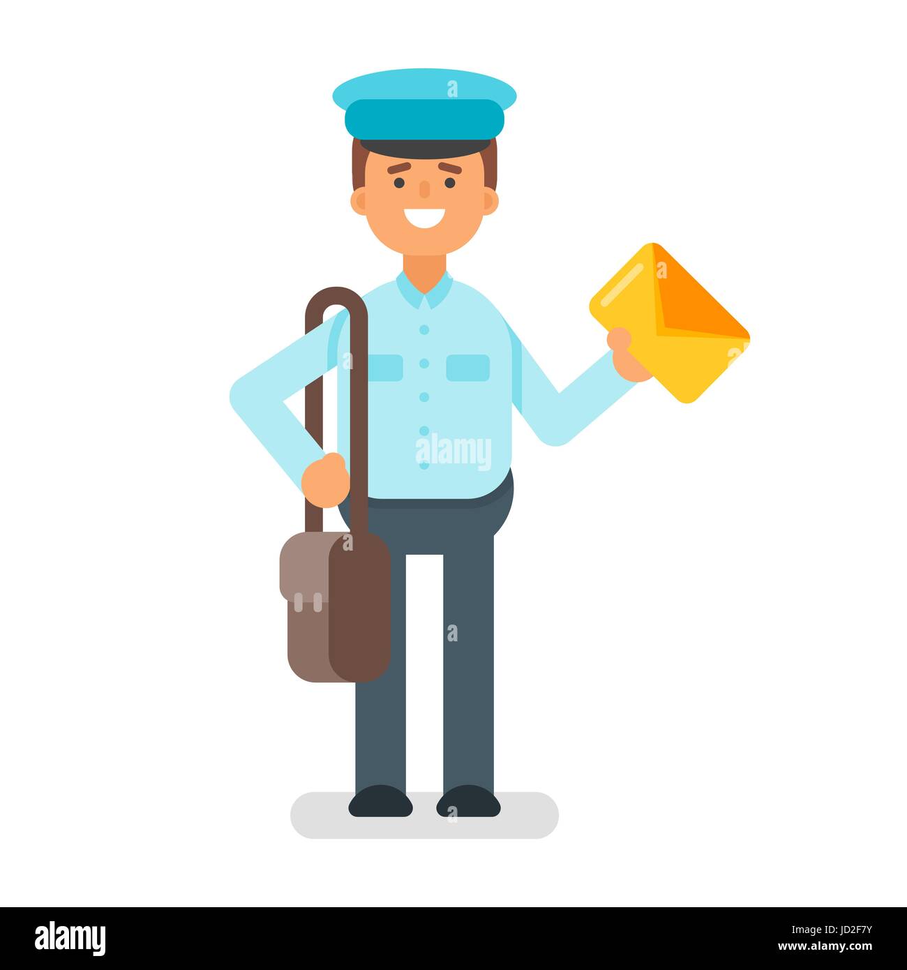 Postman icon vector vectors hi-res stock photography and images - Alamy