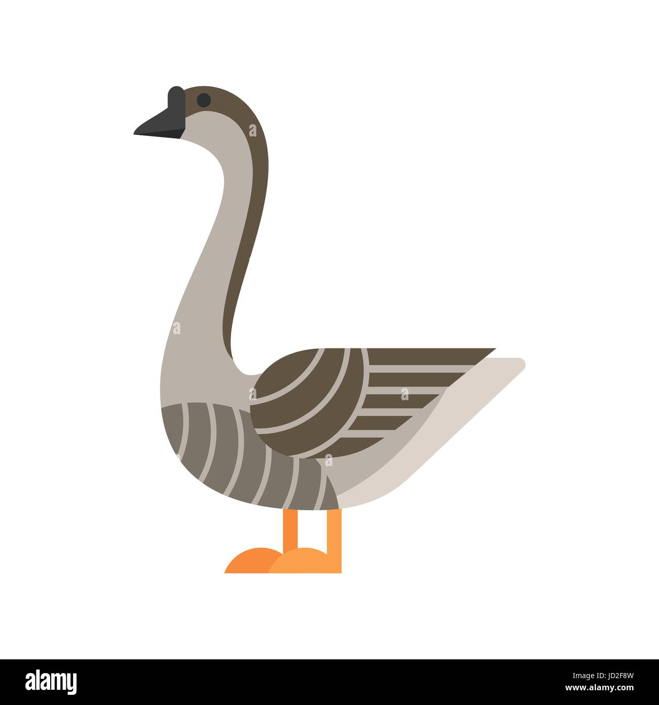 Wild Goose Stock Vector Images - Alamy