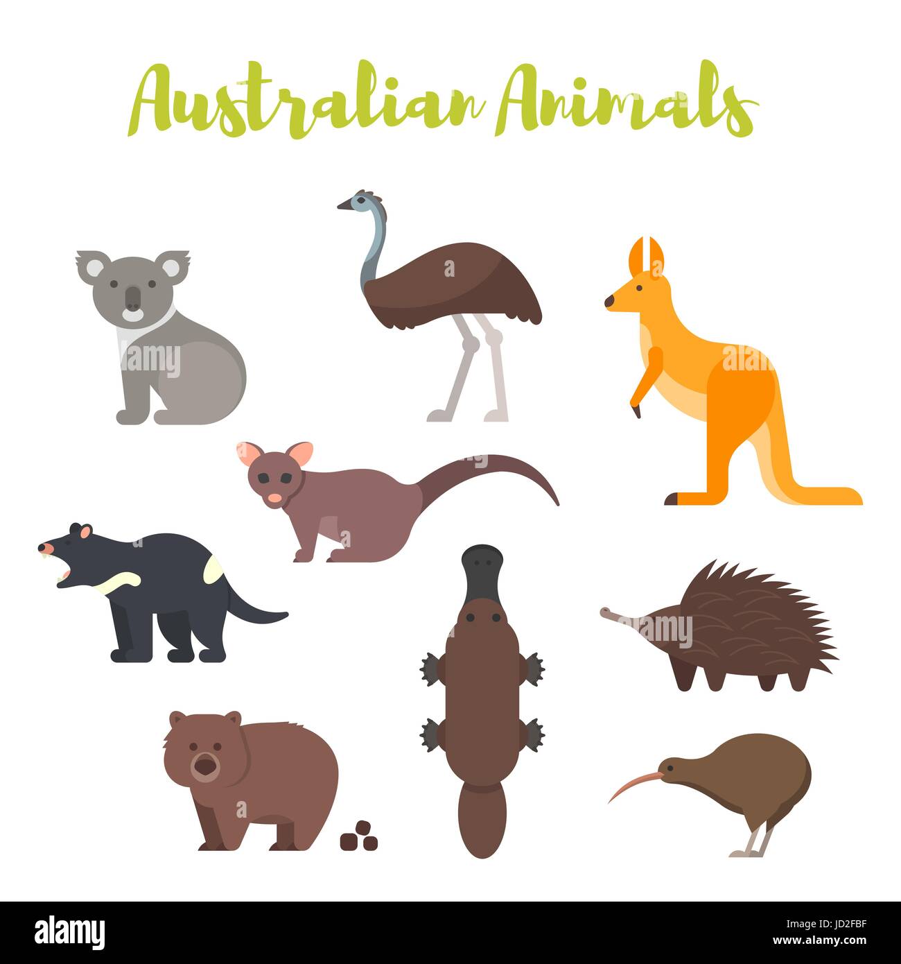 Australian Animals Clipart