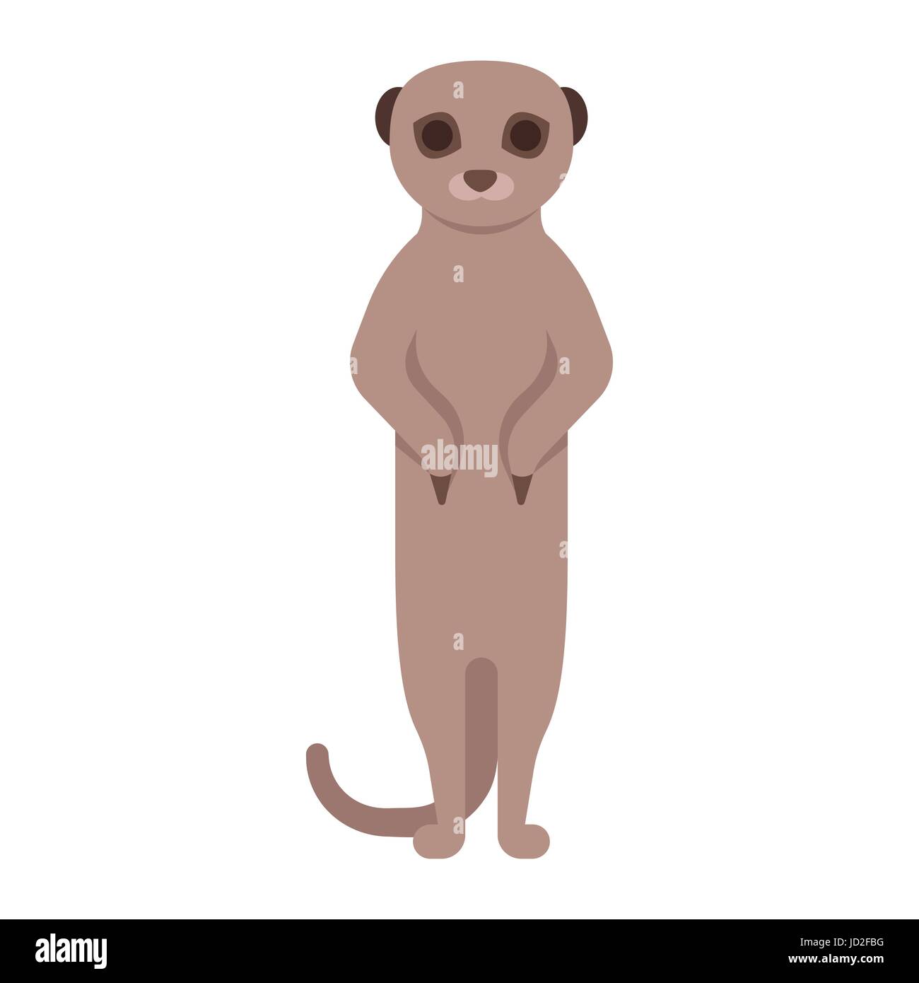 African meerkat Cut Out Stock Images & Pictures - Alamy