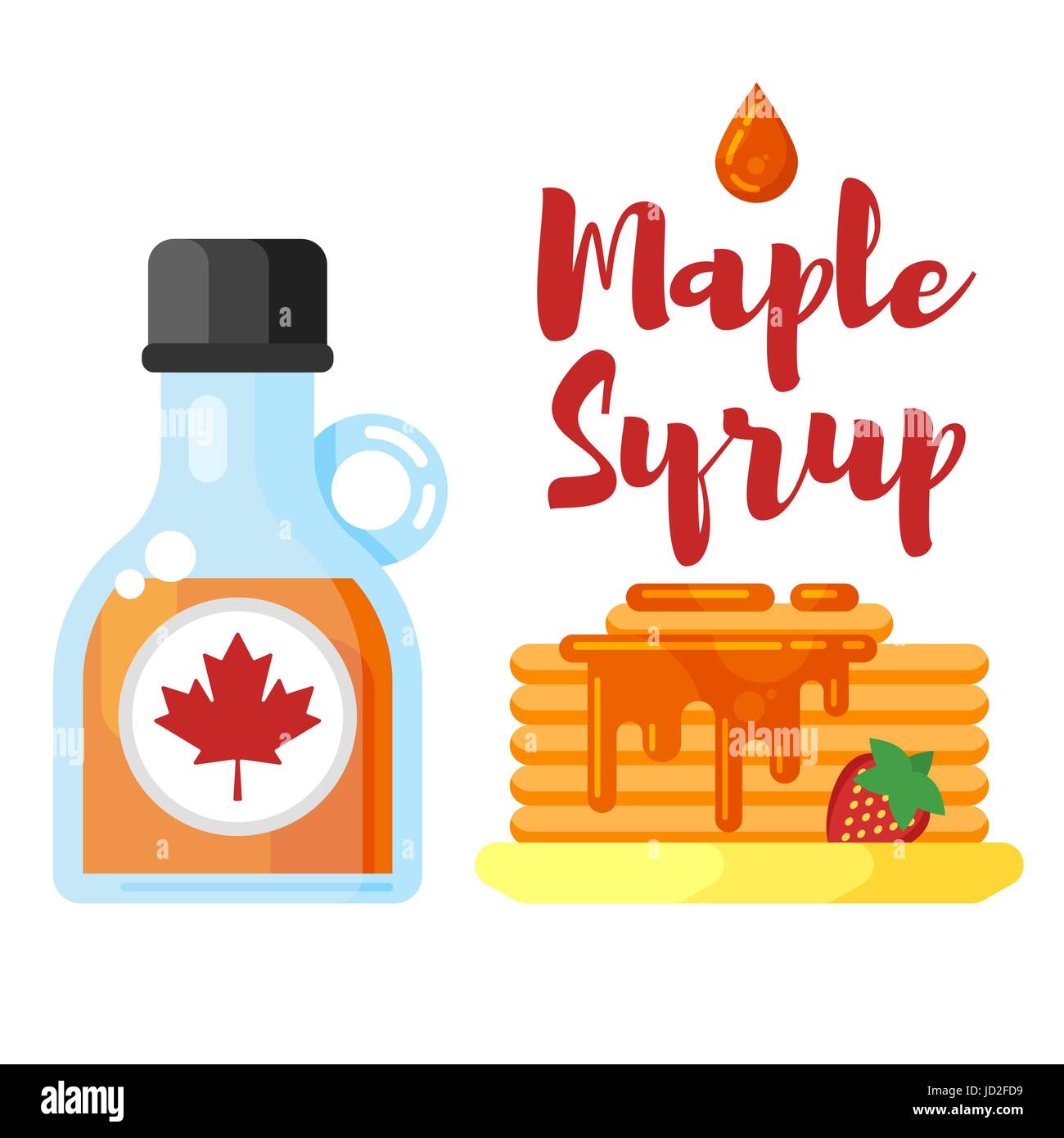 Pancake Syrup Clipart