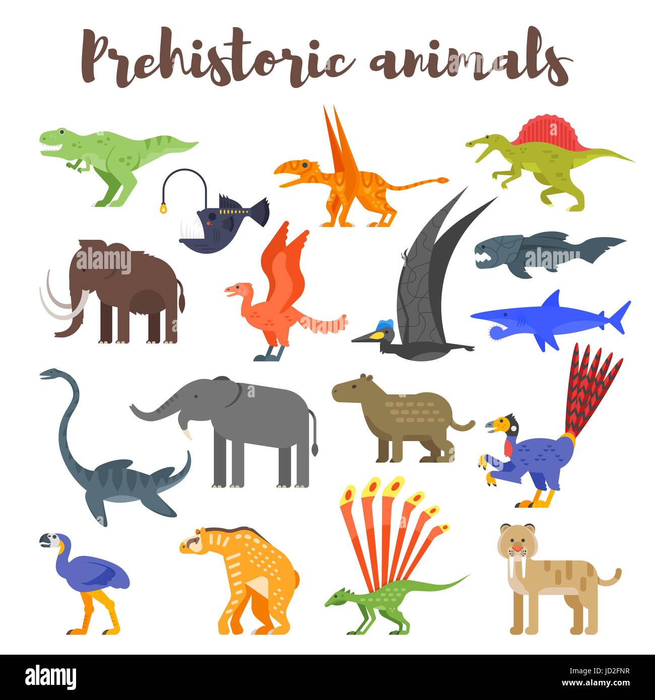 Prehistoric ice age background hi-res stock photography and images - Alamy