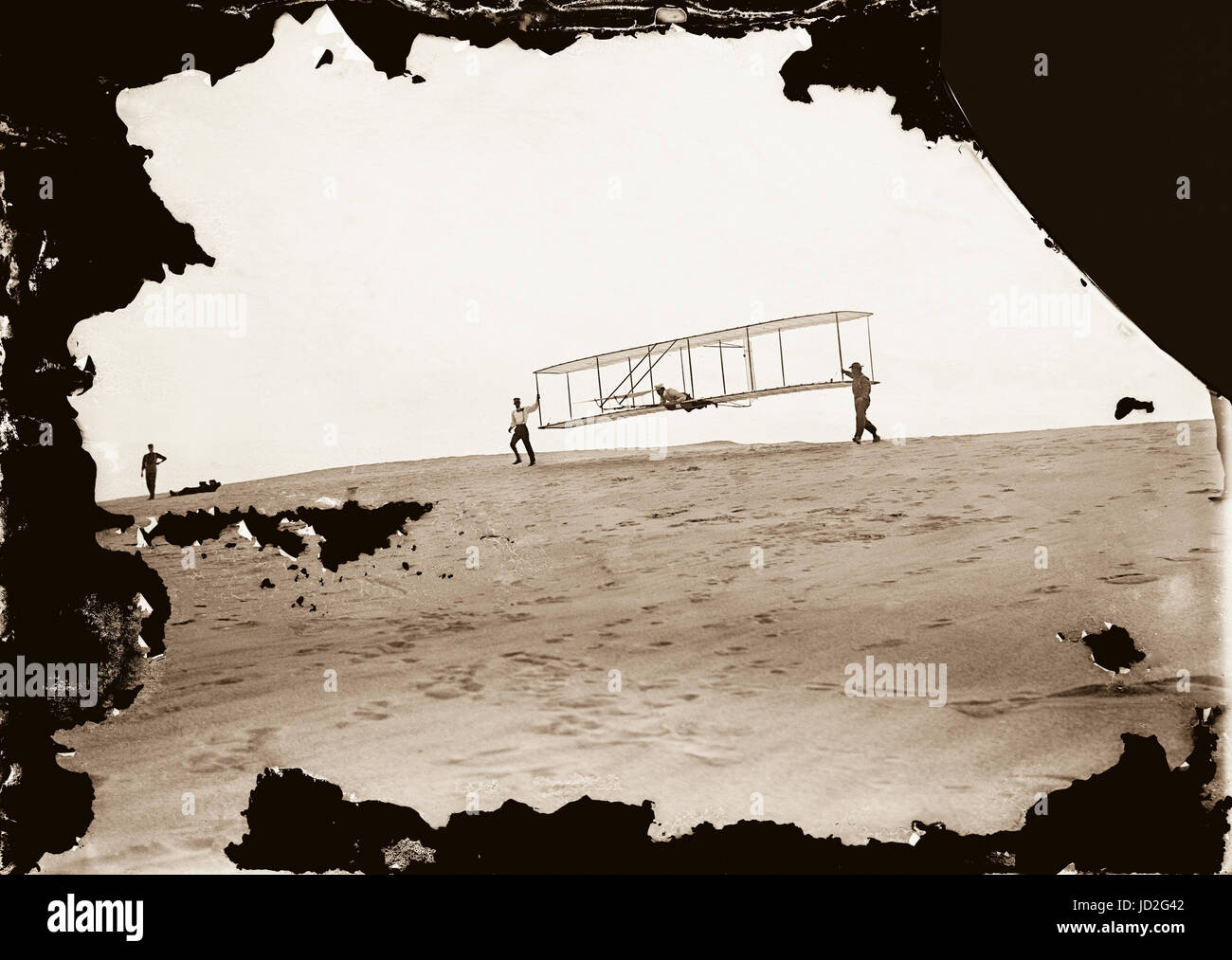 Orville and wilbur wright kitty hawk hi-res stock photography and ...