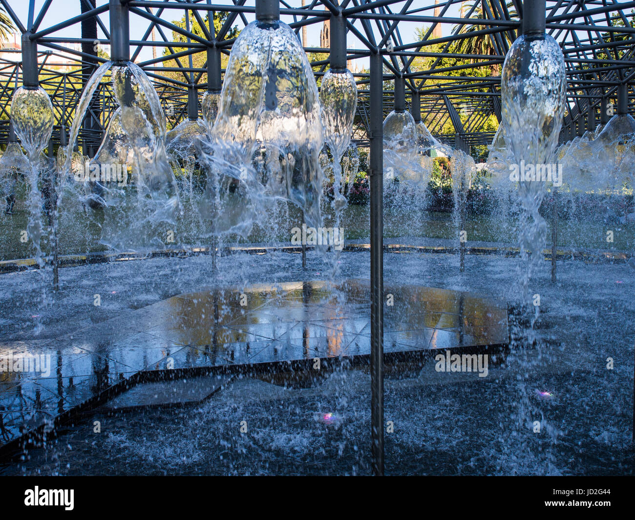 Park Water Feature Stock Photo - Alamy