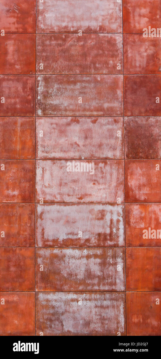 Wonderful rusty texture wall of panels Stock Photo - Alamy