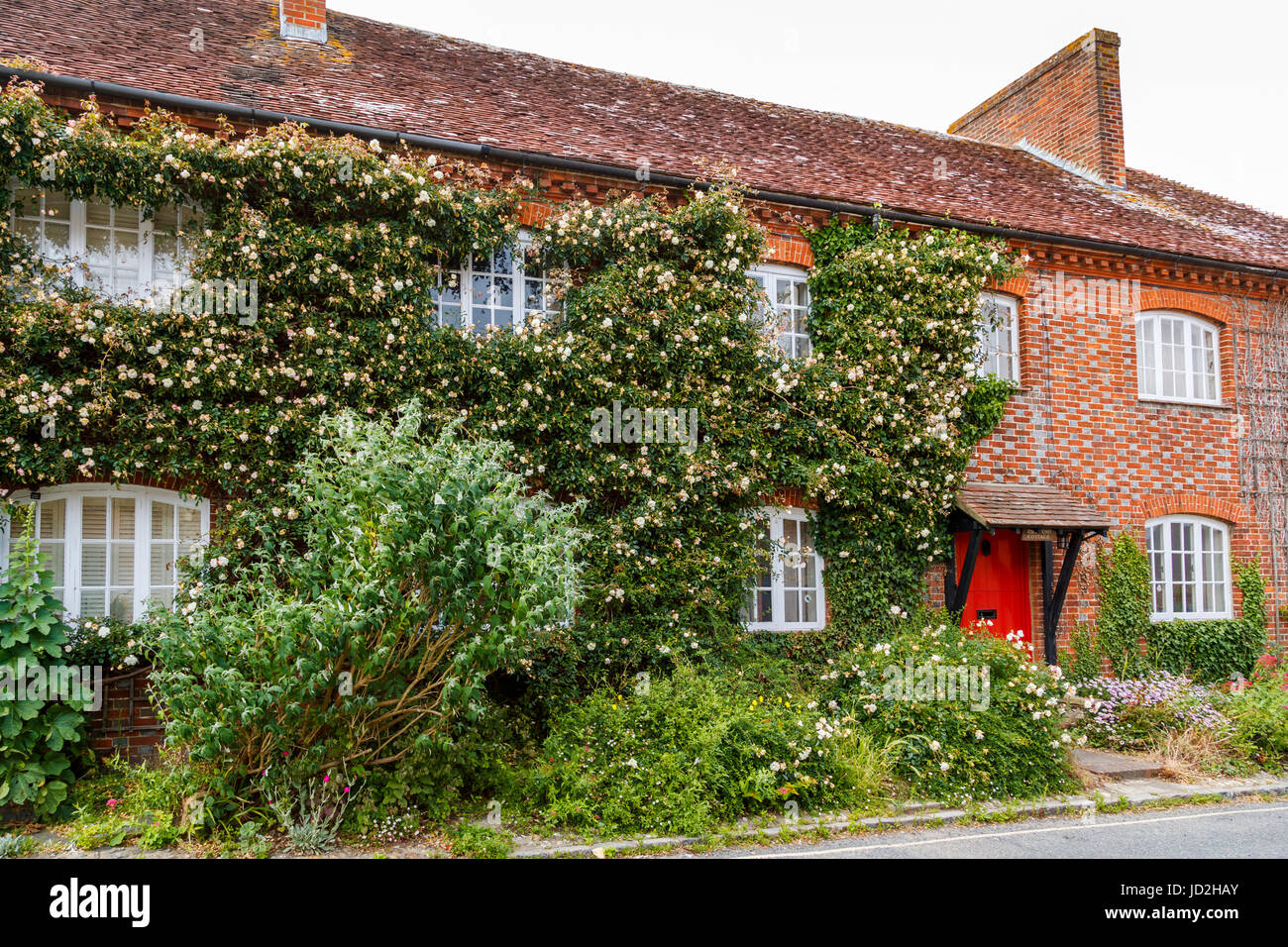 Climbing rose house hi-res stock photography and images - Alamy