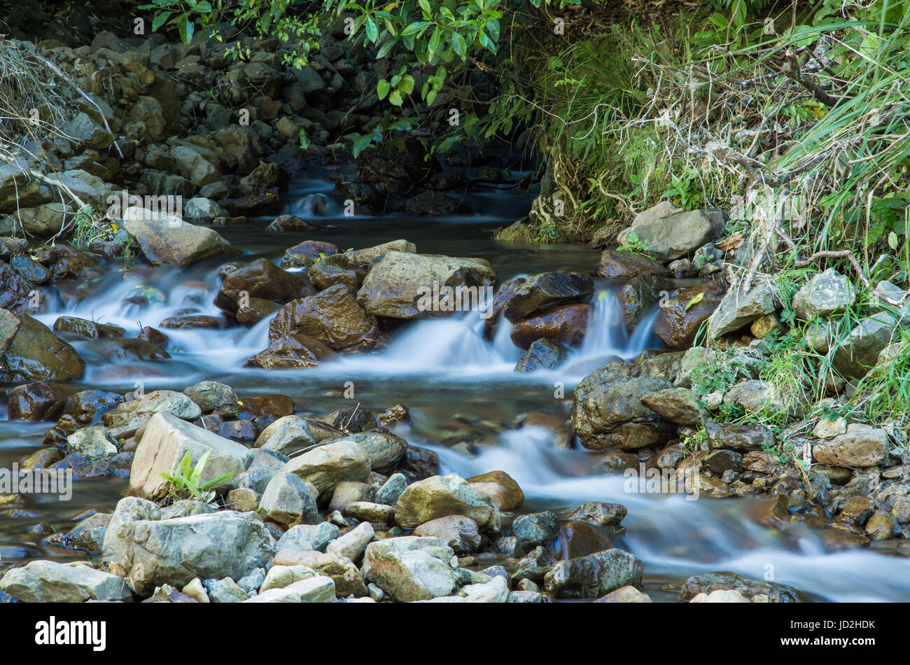 Natural soft flowing fresh waters Stock Photo - Alamy