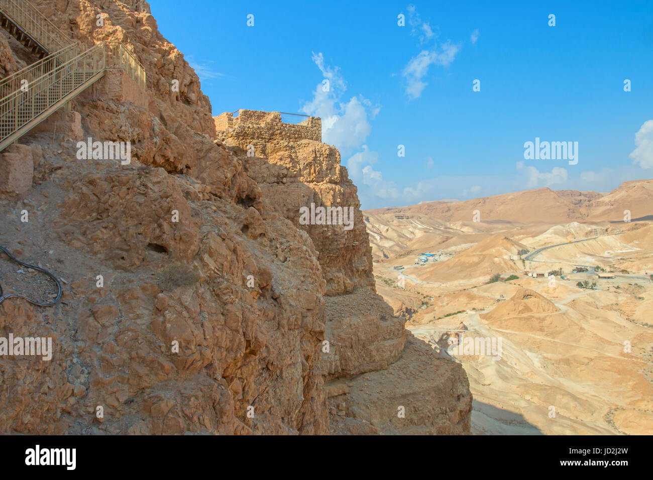 Ruins of Masada fortress, Israel Stock Photo - Alamy